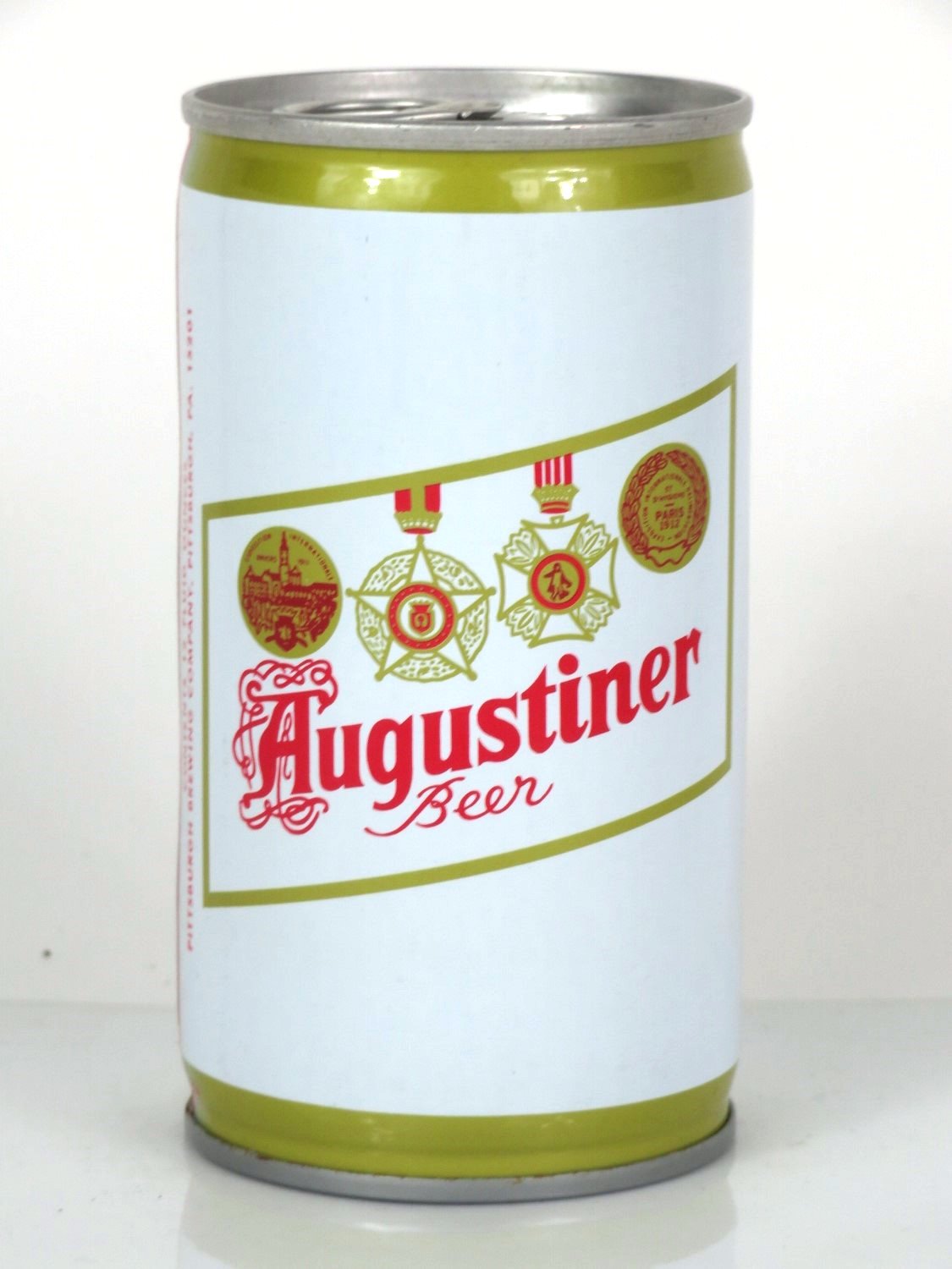Item #101460 1974 Augustiner Beer Tab Top Can T36-14c