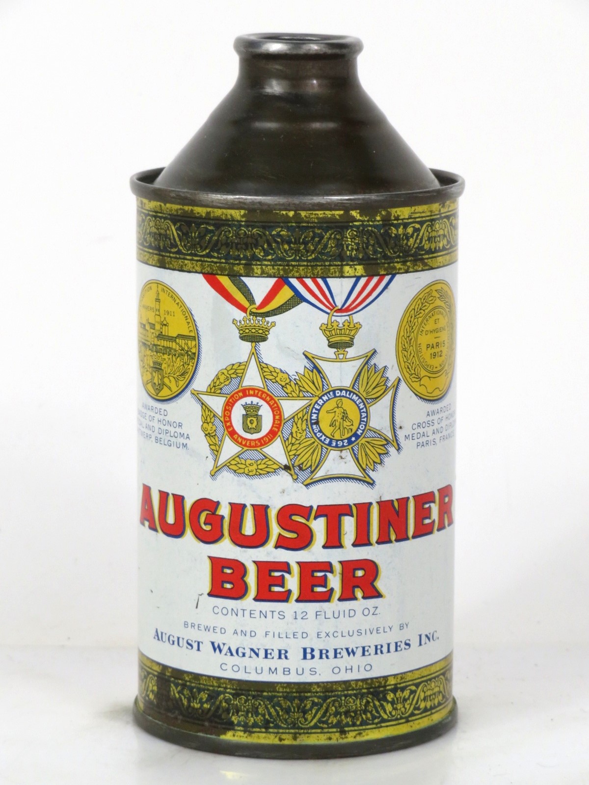 Item #6873 1950 Augustiner Beer Cone Top Can 150-27