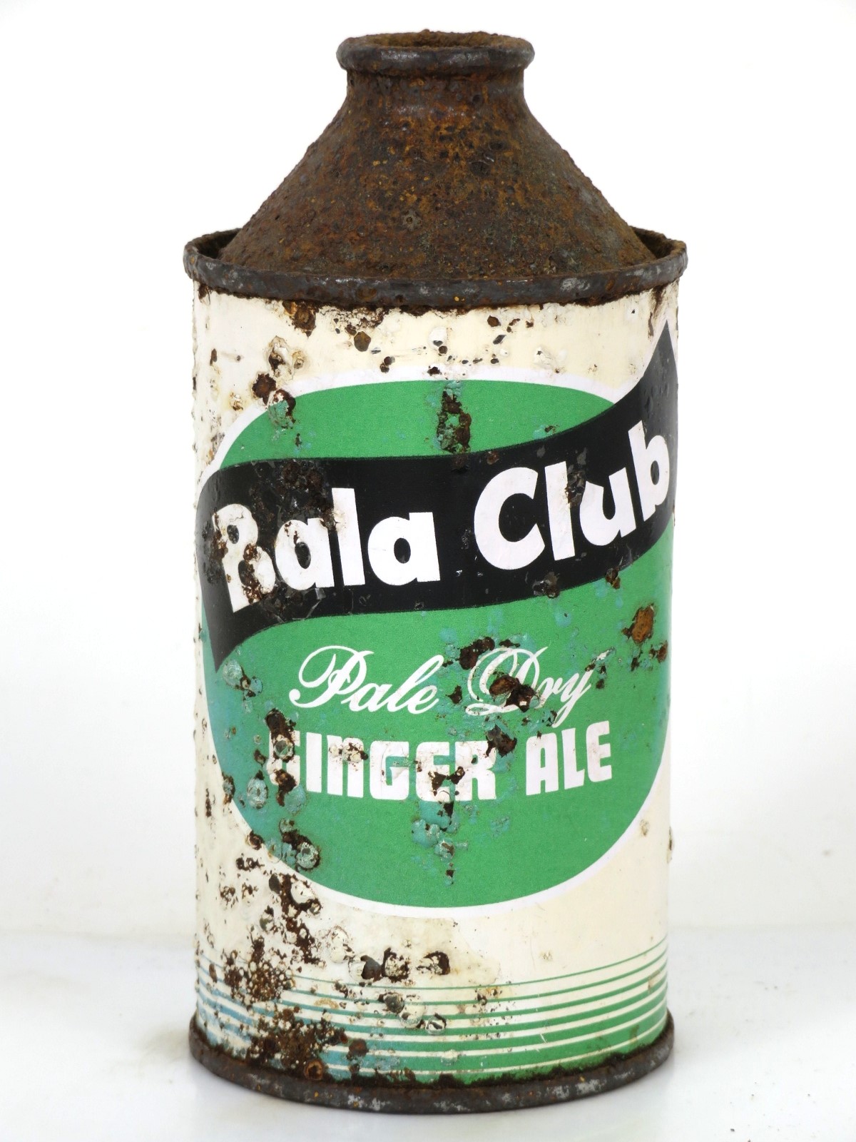 Item #98943 1957 Bala Club Ginger Ale Cone Top Can