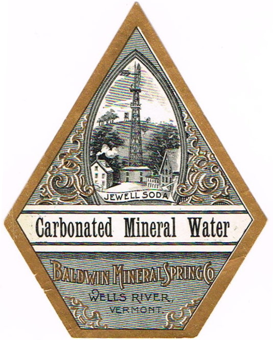Item #98972 1904 Baldwin Mineral Spring Mineral Water Jewell Soda Wells ...