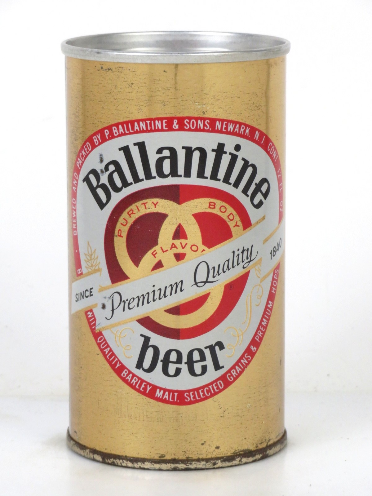 Item #100723 1965 Ballantine Beer DDD Tab Top Can T36-25.2