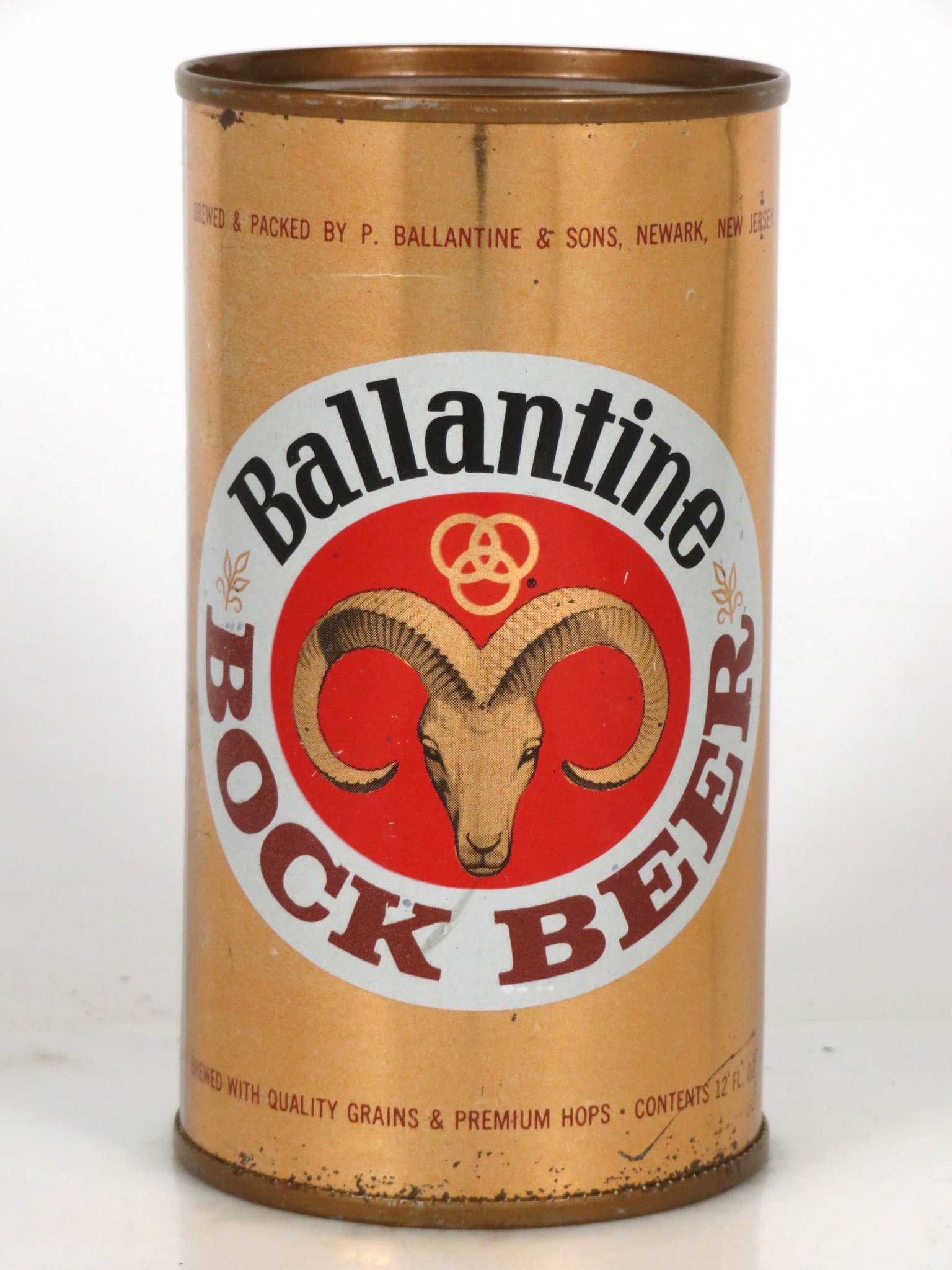 Item #35472 1959 Ballantine Bock Beer Flat Top Can 34-22.3