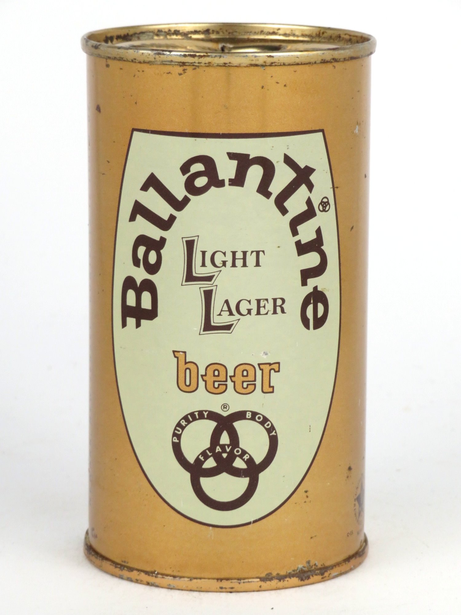 Item #34232 1960 Ballantine Light Lager Beer Flat Top Can 34-05