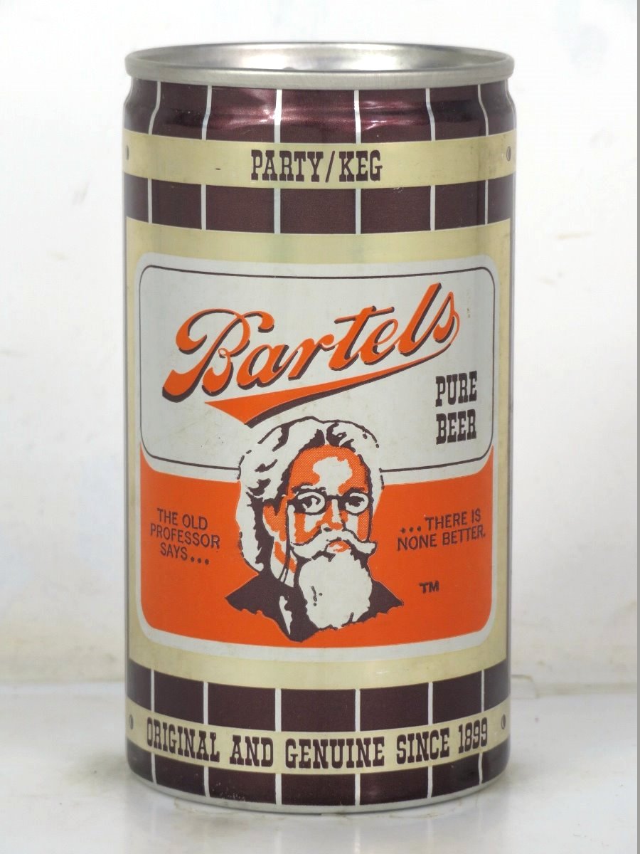 Item #28445 1975 Bartels Pure Beer Tab Top Can T37-40