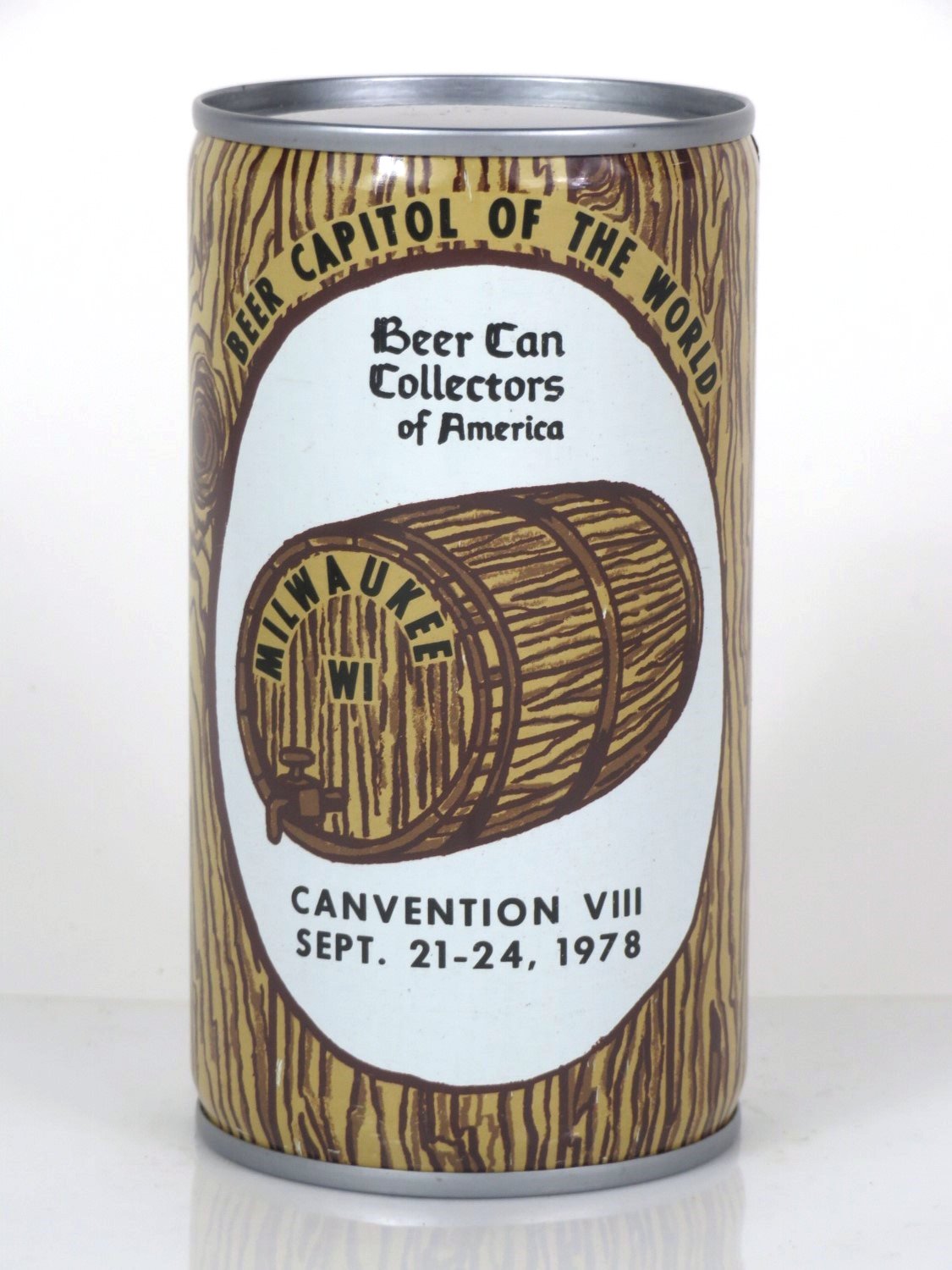 Item #18023 1978 BCCA 1978 Canvention Milwaukee, Wisconsin Tab Top Can ...