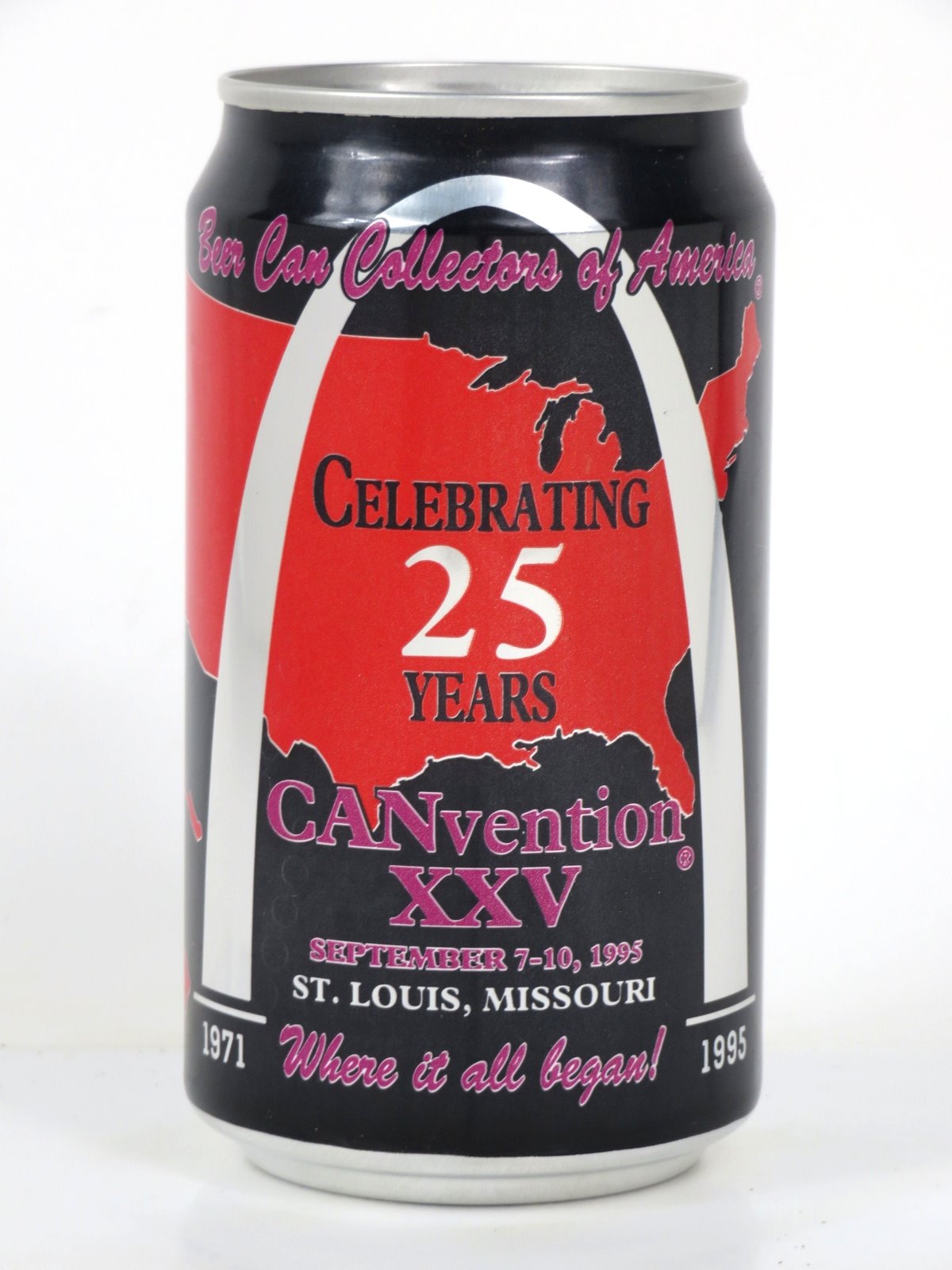 Item #10195 1995 BCCA 1995 Canvention can Tab Top Can T208-14