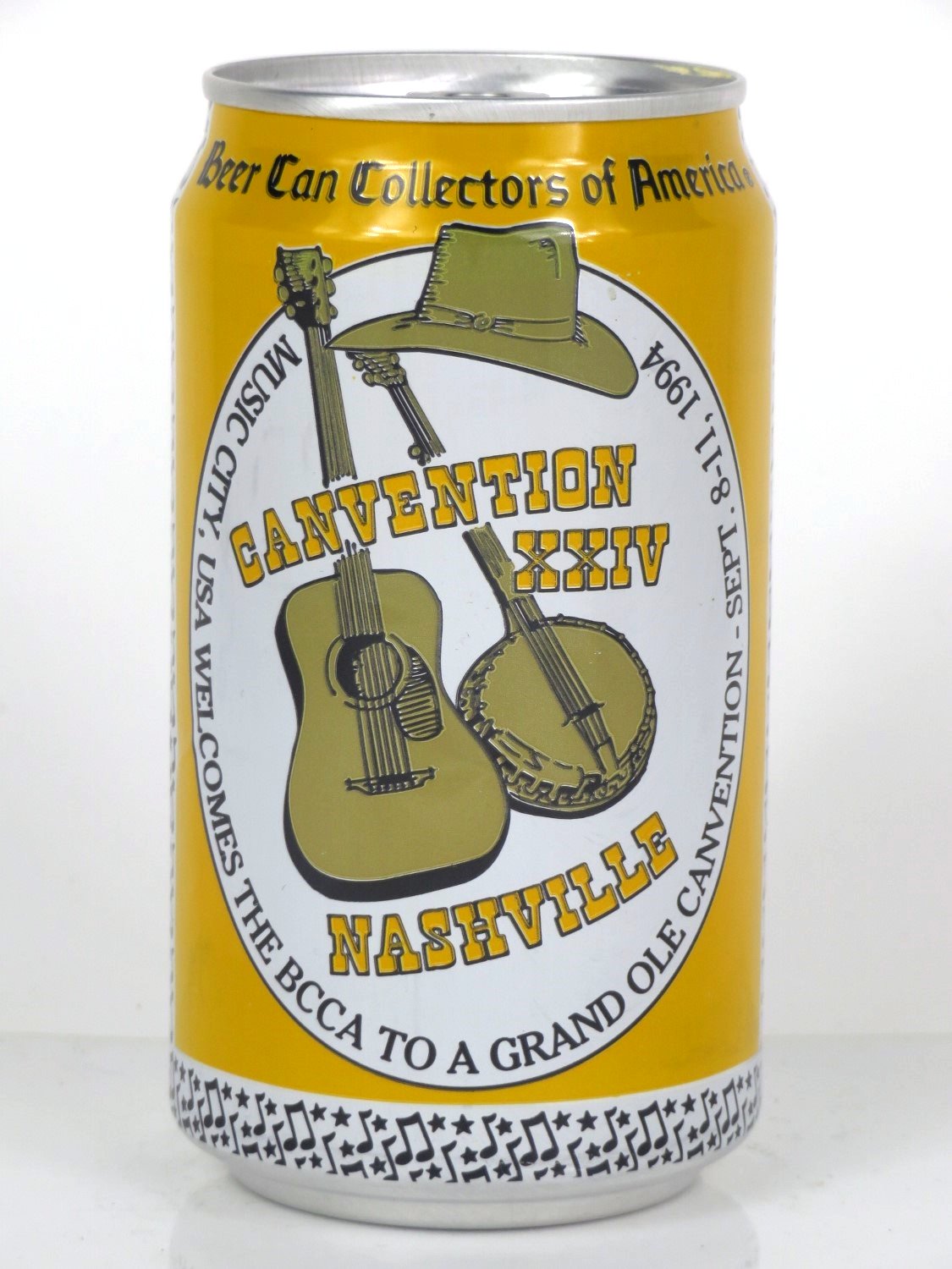 Item #10189 1994 BCCA Canvention Nashville, Tennessee Tab Top Can T208-13