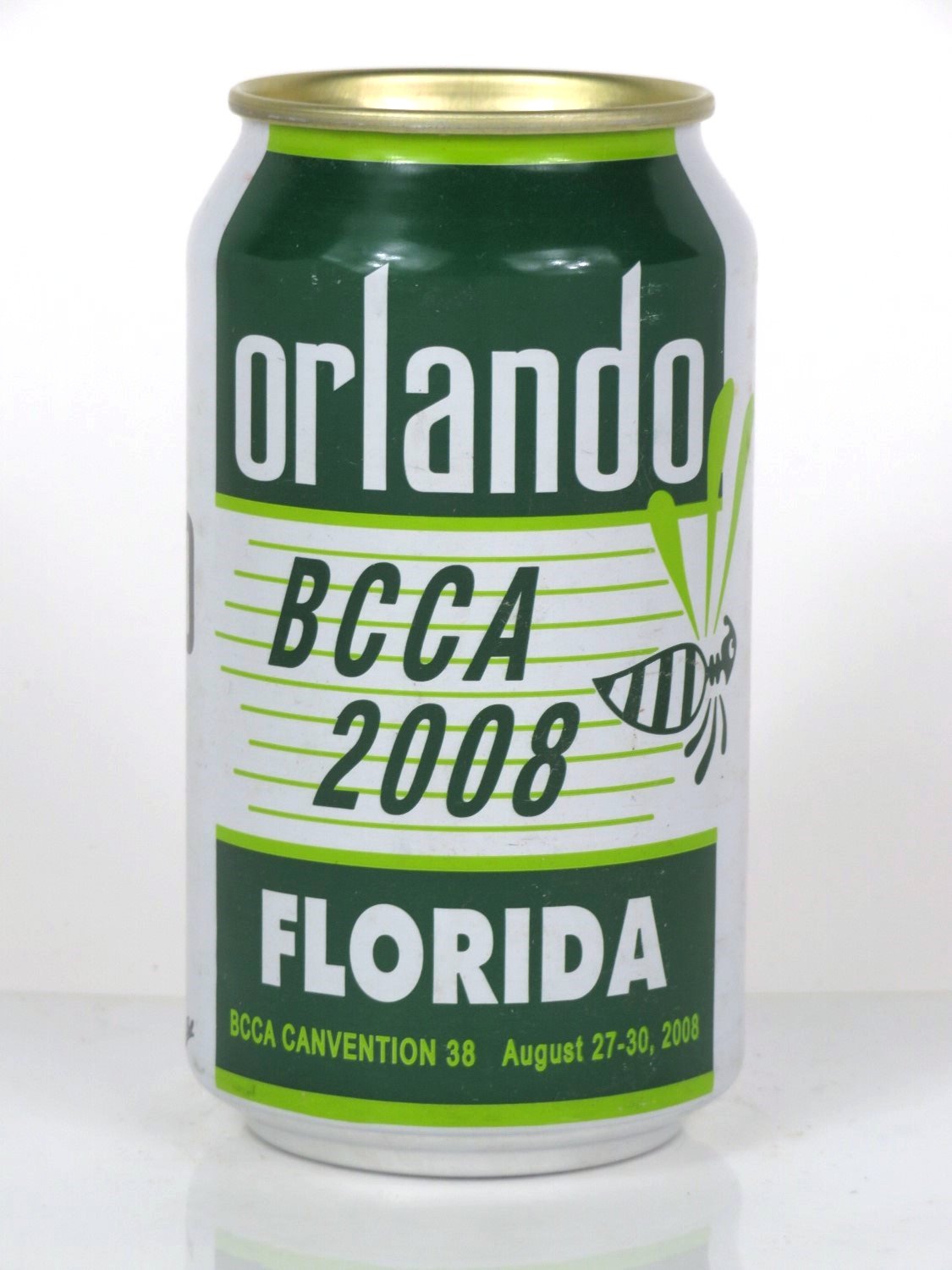 Item #3614 2008 BCCA Canvention Orlando, Florida Tab Top Can No Ref.