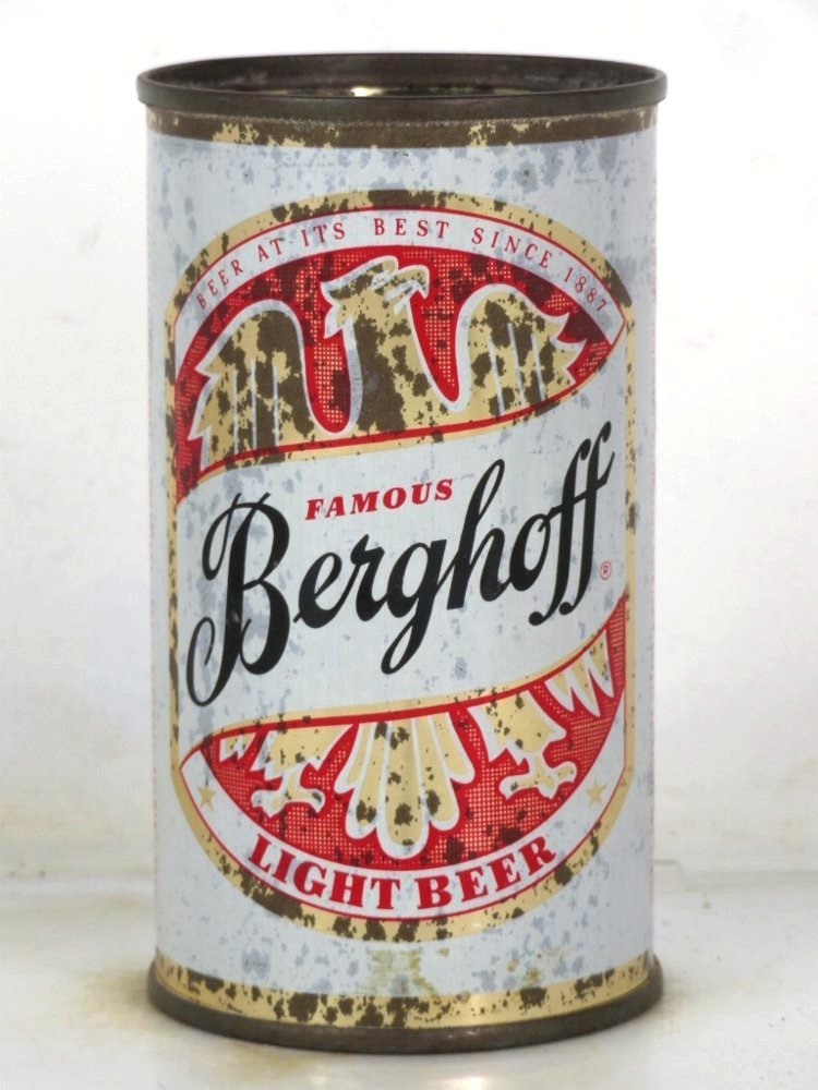 Item #101379 1952 Berghoff Light Beer Flat Top Can 36-14