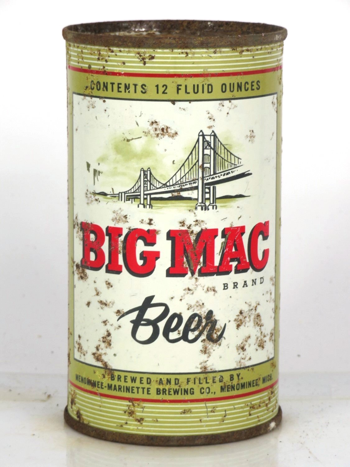 Item #47353 1959 Big Mac Beer Flat Top Can 37-07