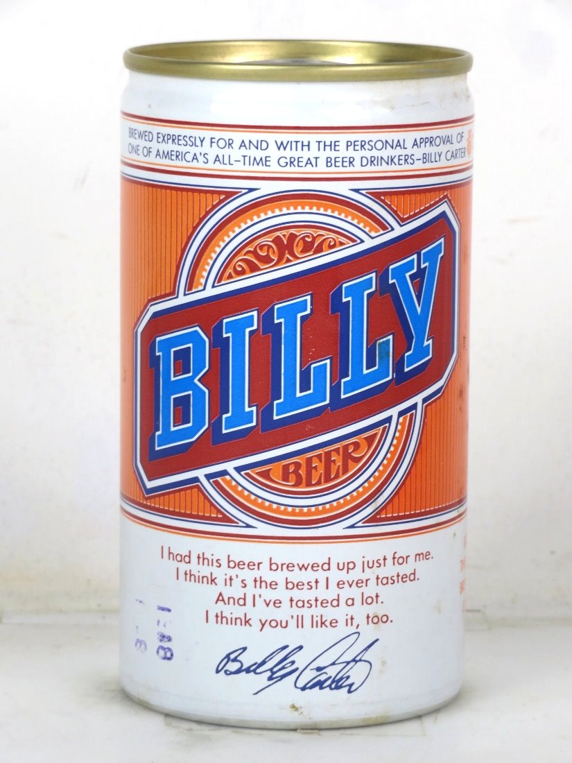 Item #11356 1978 Billy Beer Tab Top Can T40-07