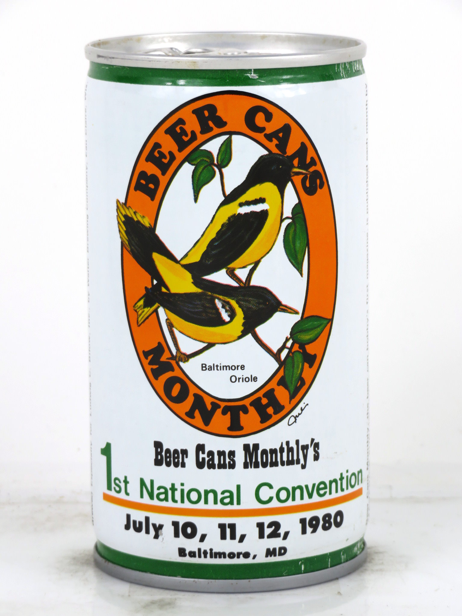 Item #18311 1980 Bilow Beer/Beer Cans Monthly 1st Canvention Tab Top ...