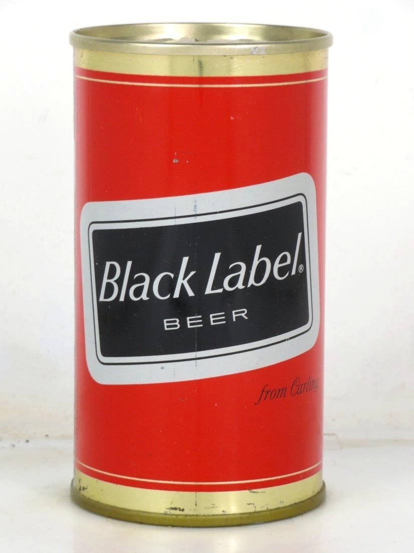 Item #5759 1970 Black Label Beer Tab Top Can T42-26