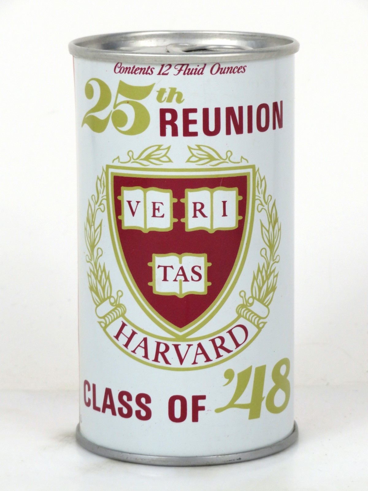 Item #28580 1973 Black Label Harvard 1948 Reunion Tab Top Can T216-13