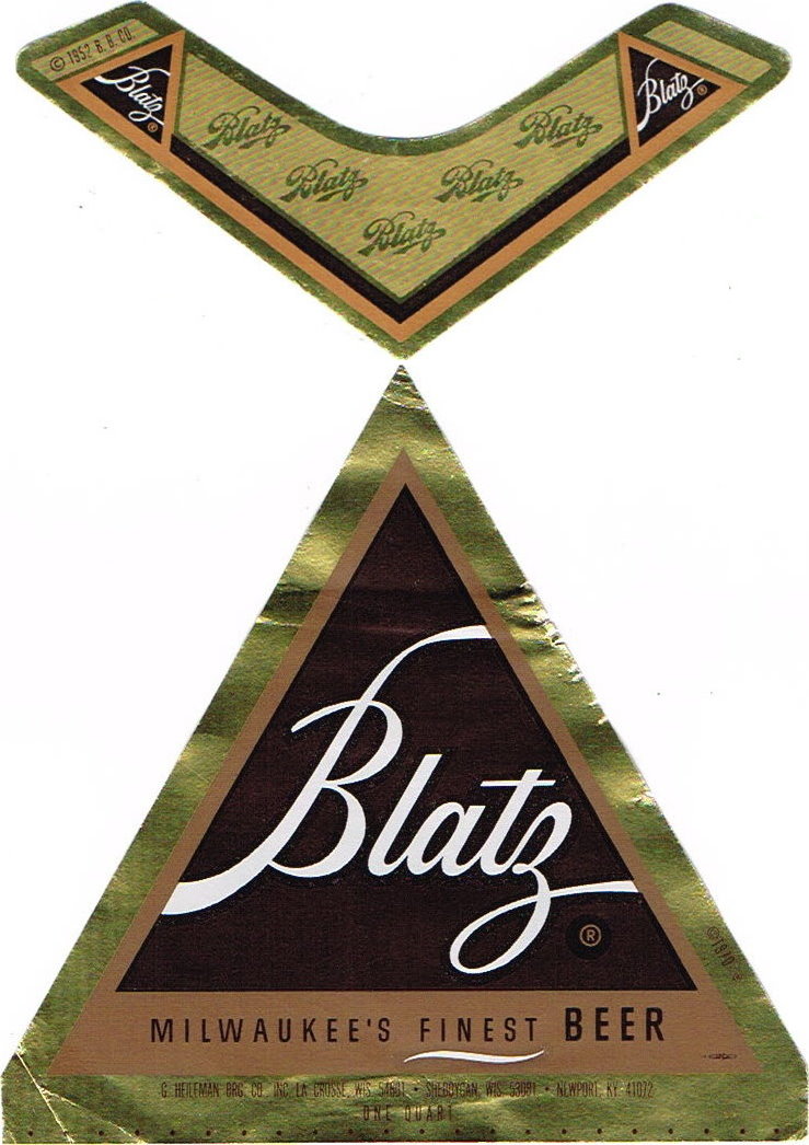 Item #108482 1970 Blatz Beer Label WI288