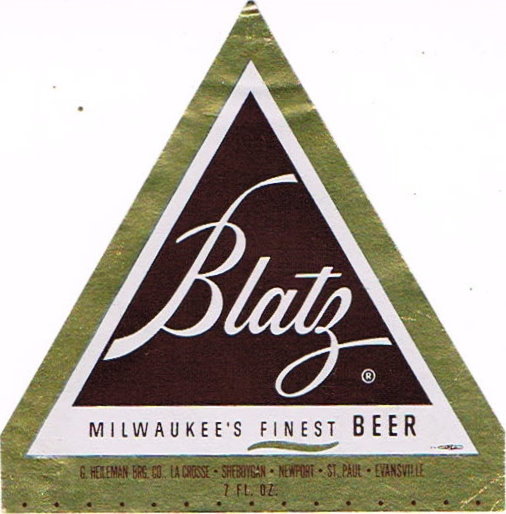 Item #108491 1970 Blatz Beer Label WI215