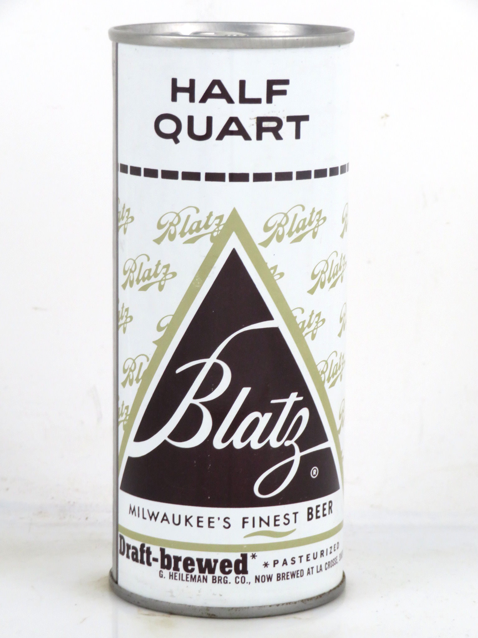 Item #98177 1973 Blatz Draft-Brewed Beer Tab Top Can T141-19.2b