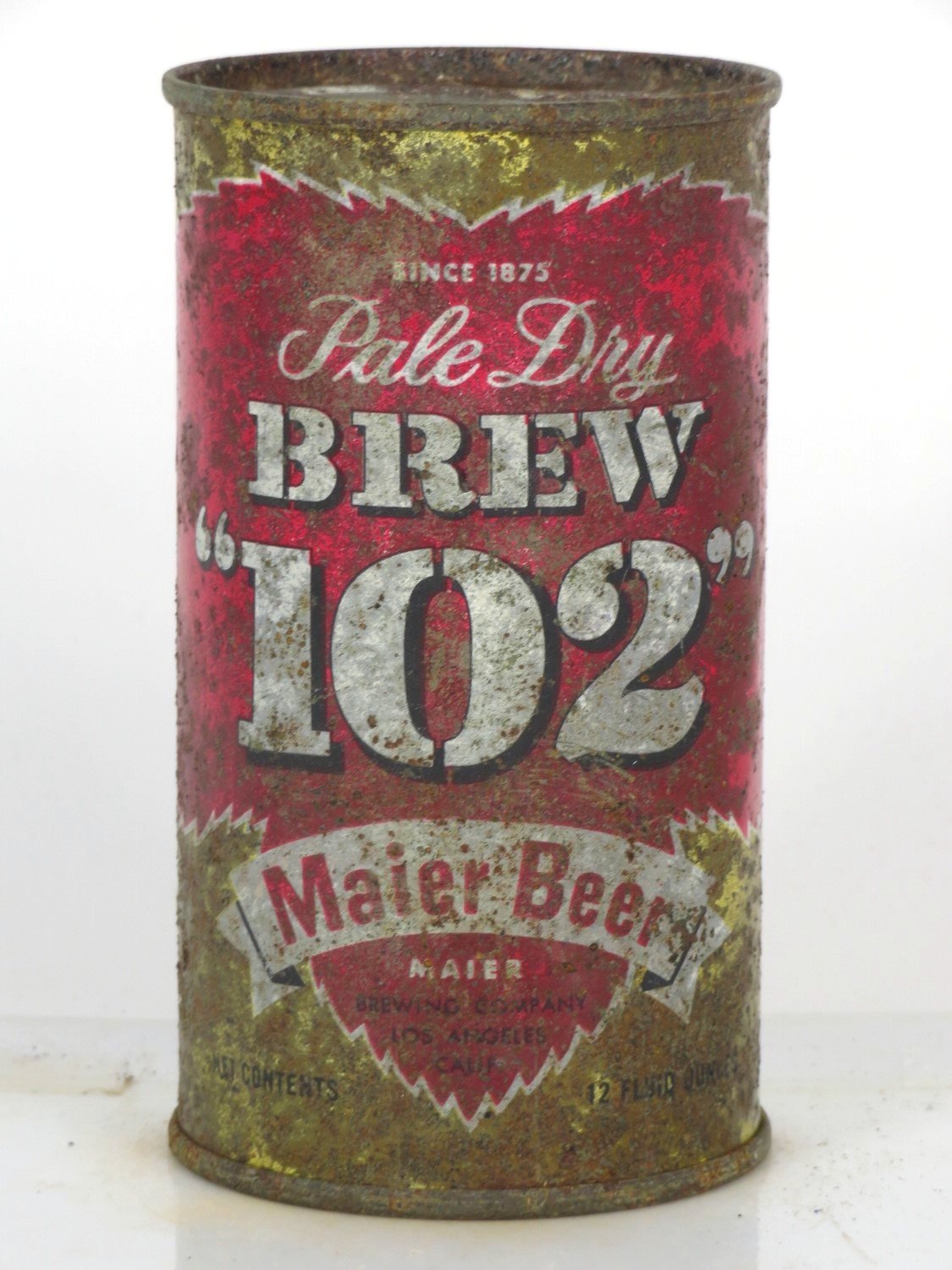 Item #47252 1953 Brew 102 Beer Flat Top Can 41-30.5