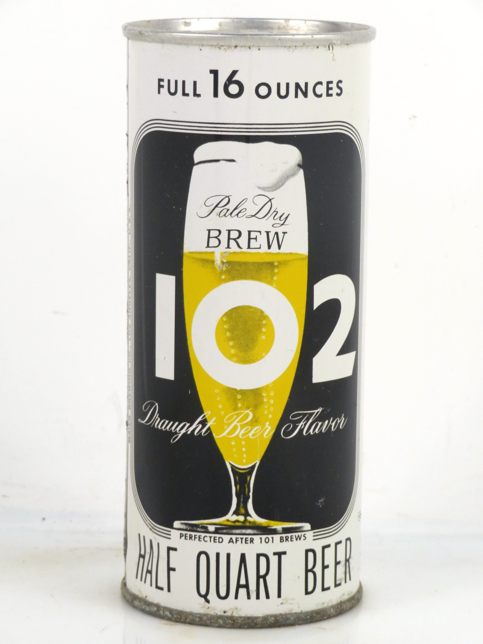 Item #33001 1962 Brew "102" Beer Flat Top Can 226-01a