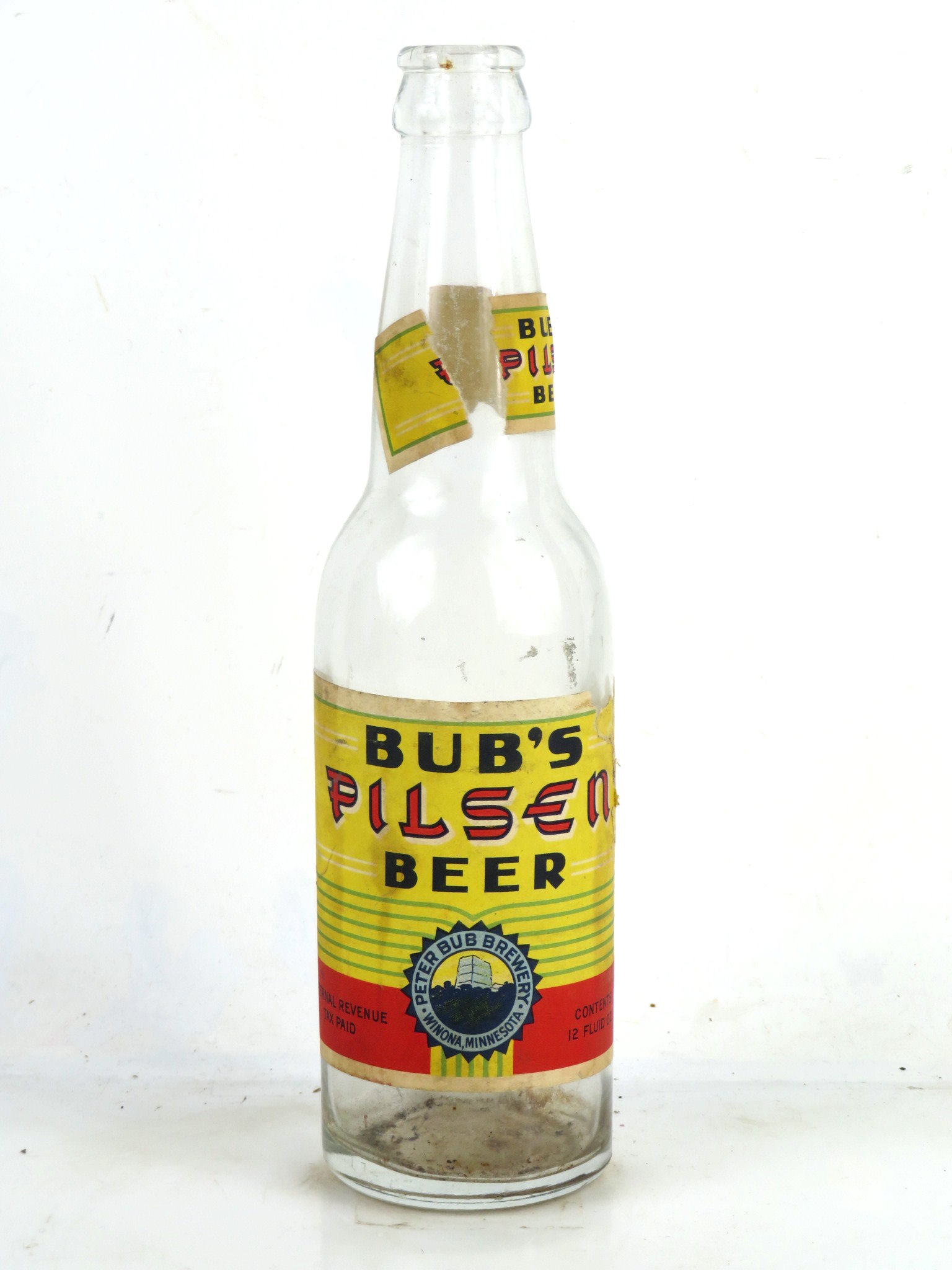 Item #13680 1942 Bub's Pilsen Beer Bottle