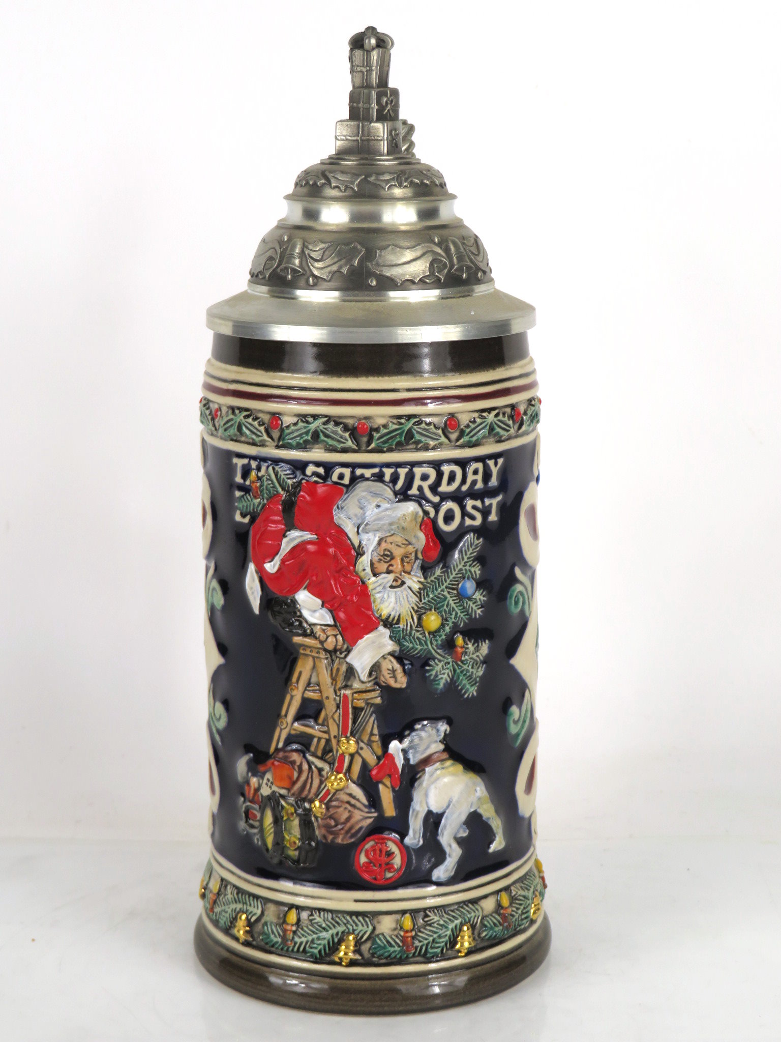 Item #95448 1997 Budweiser "Santa's Helper" Mugs GM3