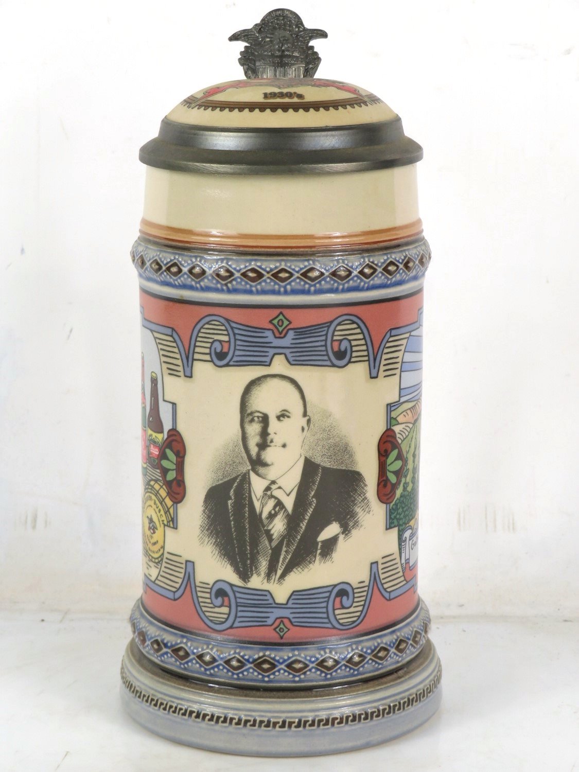 Item #104797 1994 Budweiser August A. Busch Sr. Mugs CS229