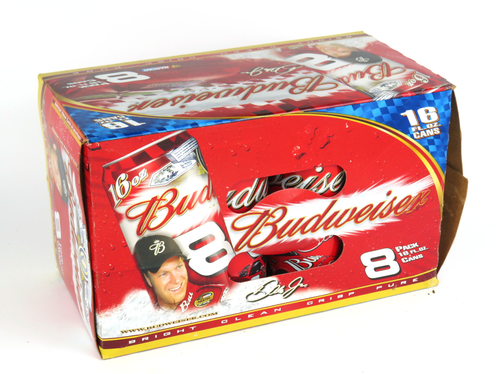 Item #94159 2000 Budweiser Beer Dale Earnhardt Jr. 8 pack Six-pack Holder