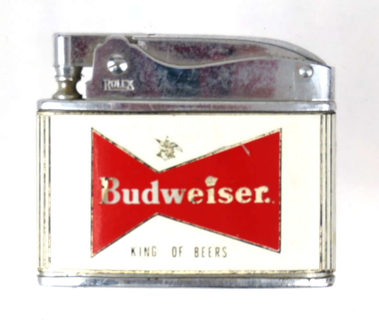 Item #100477 1958 Budweiser Beer Rolex Super Automatic Lighter