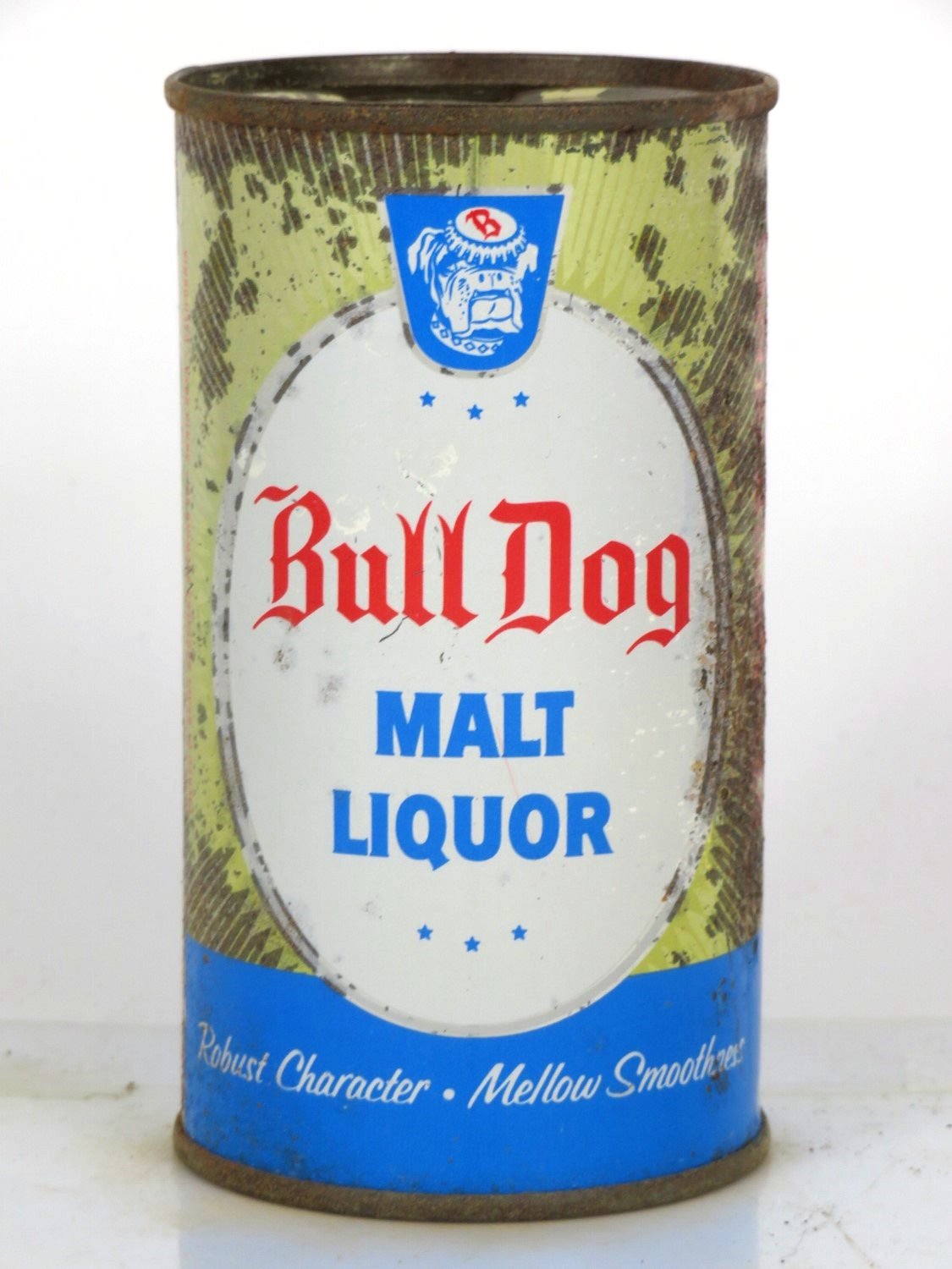 Item #104929 1958 Bull Dog (Stout) Malt Liquor Flat Top Can 45-34.3