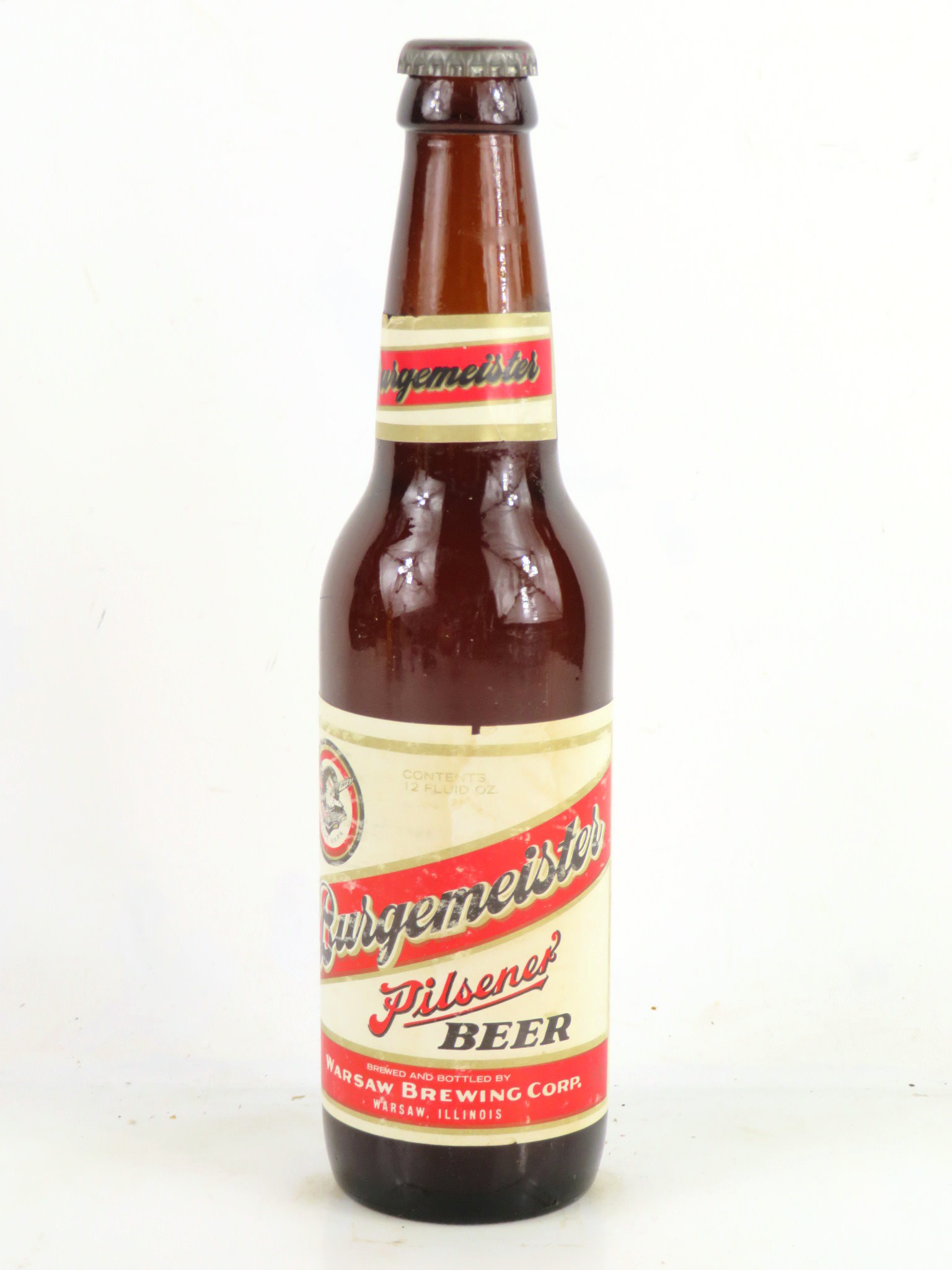 Item #99418 1965 Burgemeister Pilsener Beer (Full) Bottle