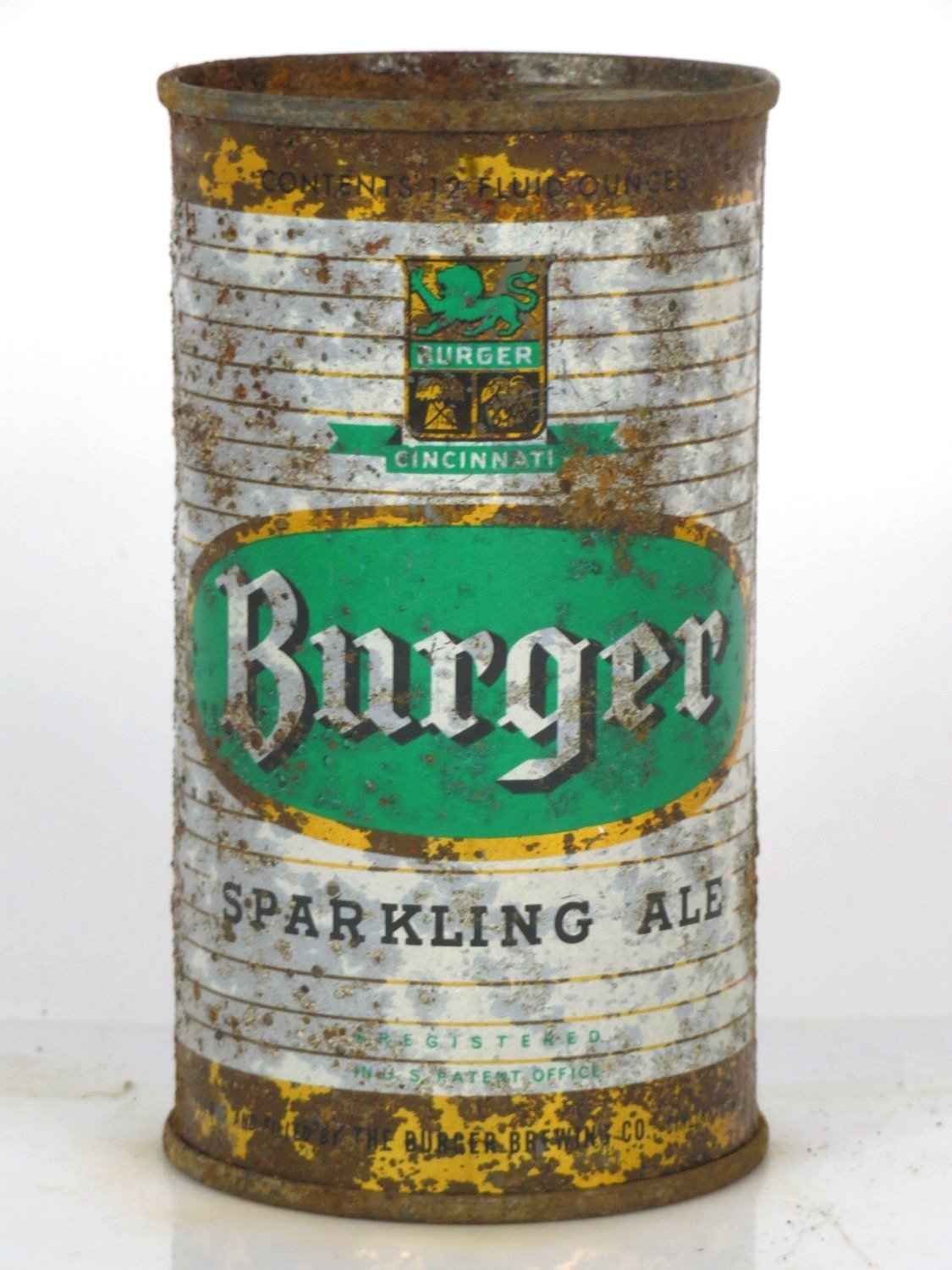 Item #97051 1957 Burger Sparkling Ale Flat Top Can 46-13