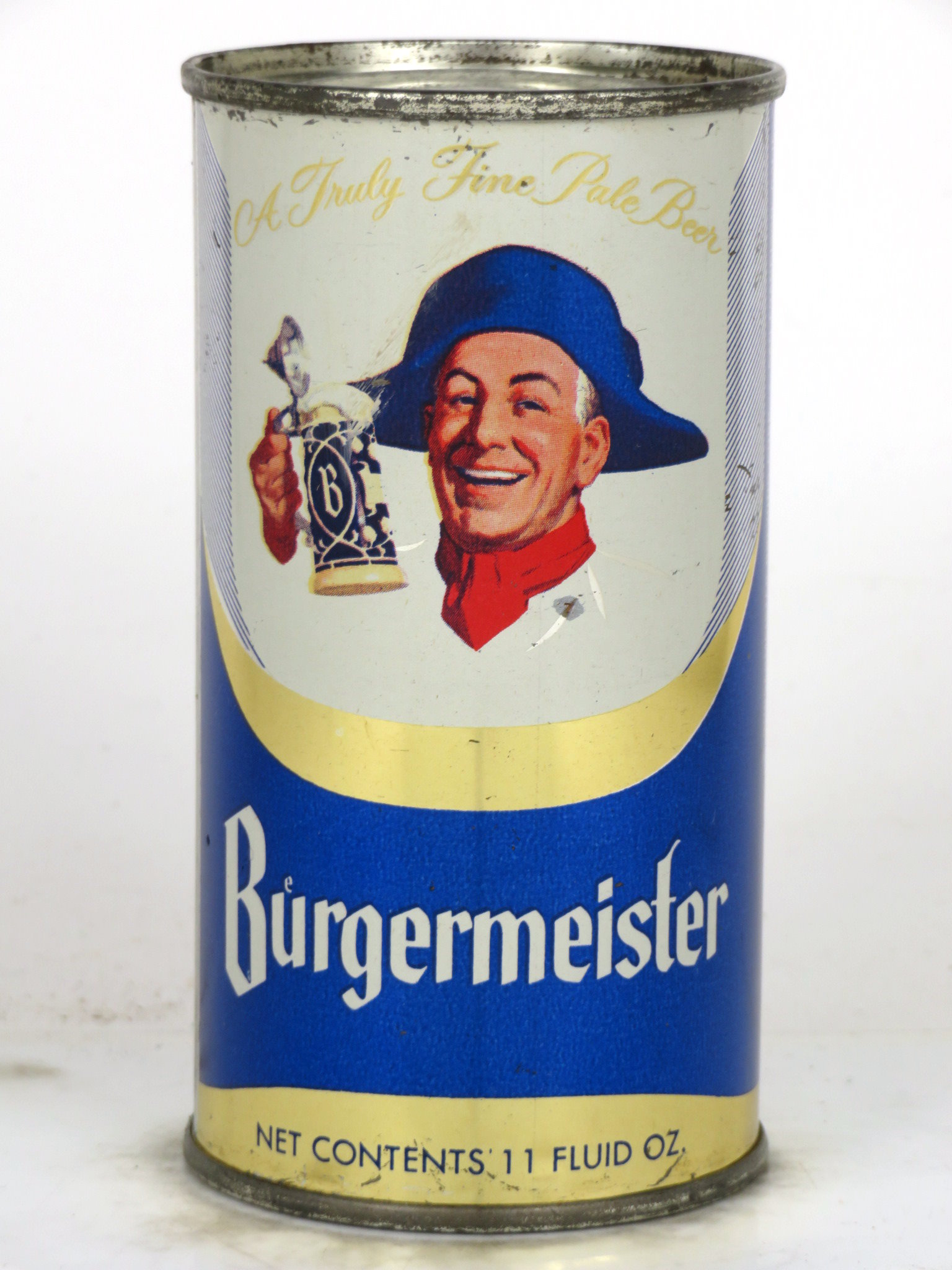 Item #28316 1961 Burgermeister Beer Flat Top Can 47-01