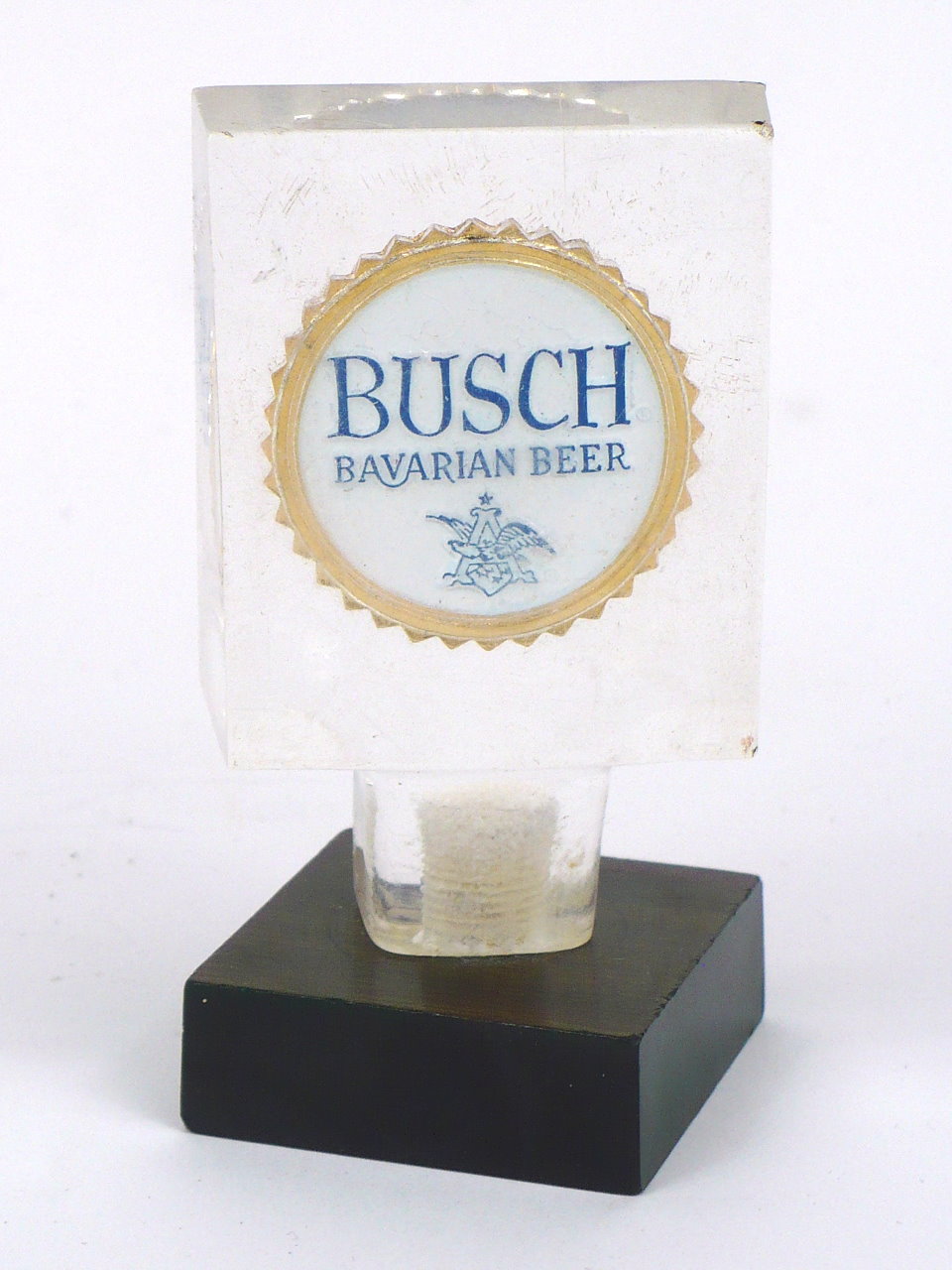 Item #93022 1967 Busch Bavarian Beer Acrylic Tap Handle