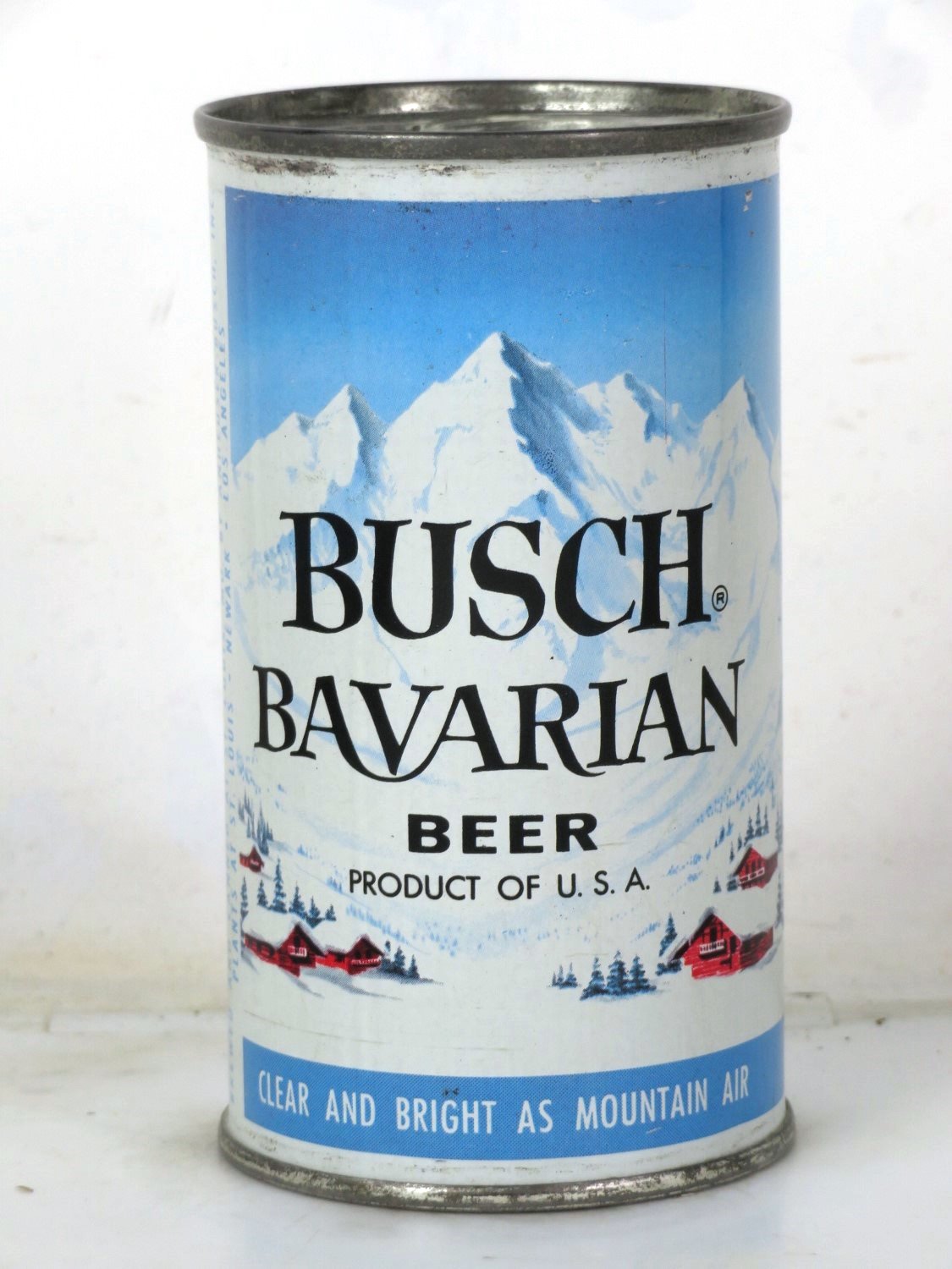 Item #95319 1958 Busch Bavarian Beer Flat Top Can 47-21.1b