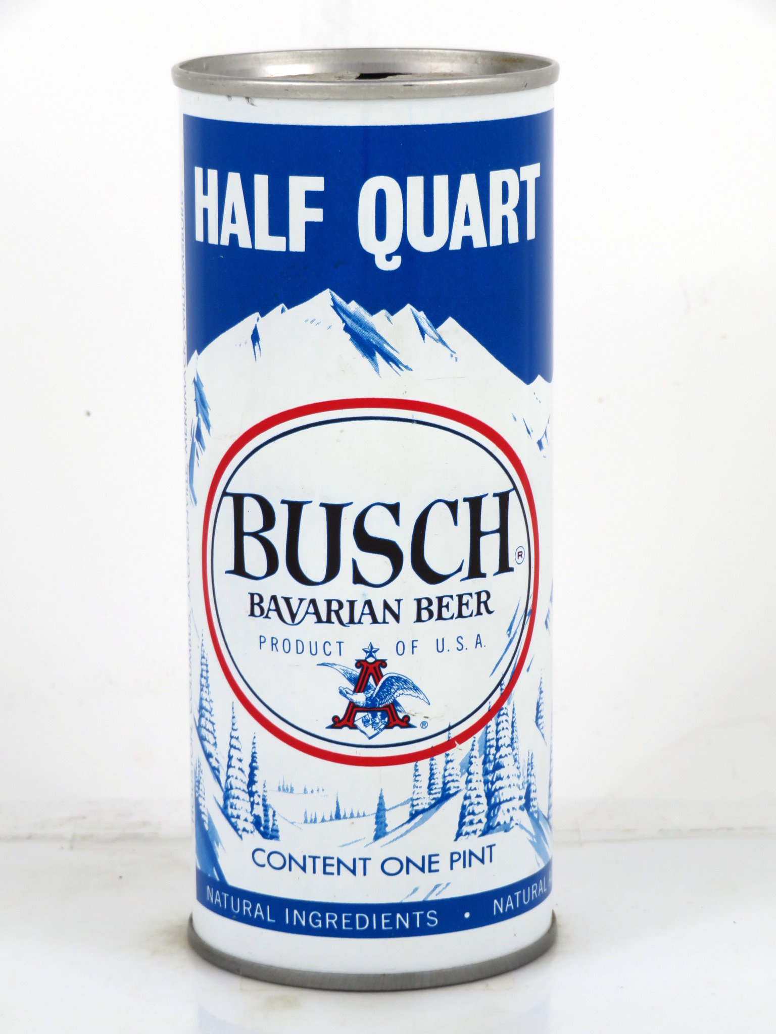 Item #96677 1973 Busch Bavarian Beer Tab Top Can T146-12