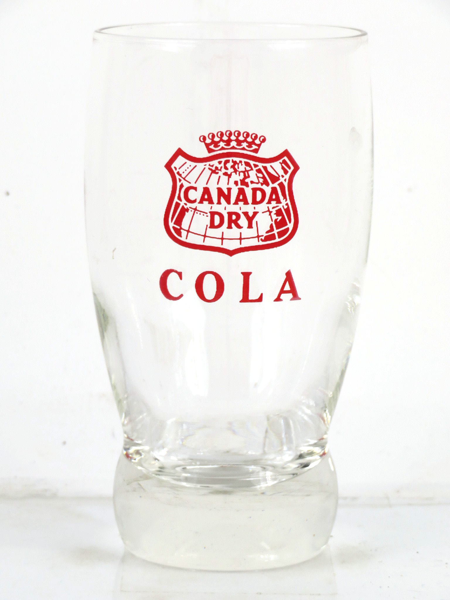 Item #96430 1964 Canada Dry Cola ACL Drinking Glass