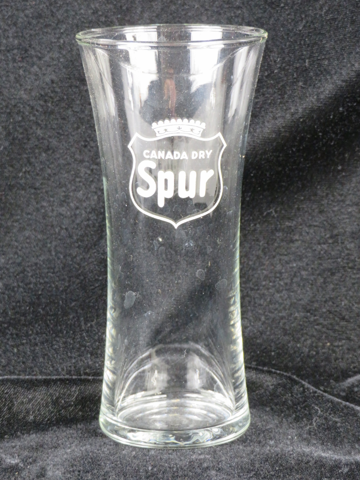 Item #98828 1960 Canada Dry Spur Cola Flared Top ACL Drinking Glass