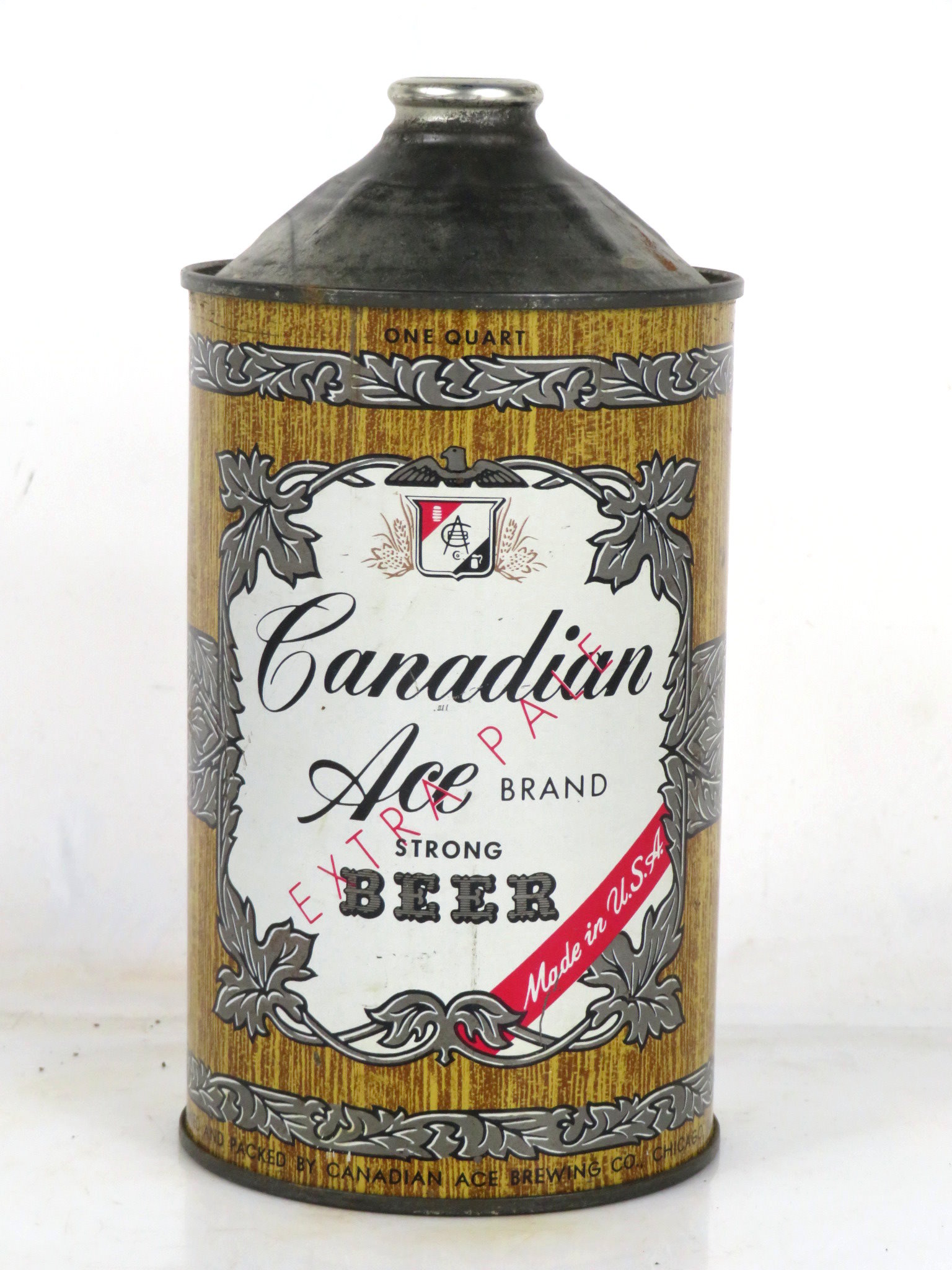 Item #2370 1950 Canadian Ace Beer Can 205-06
