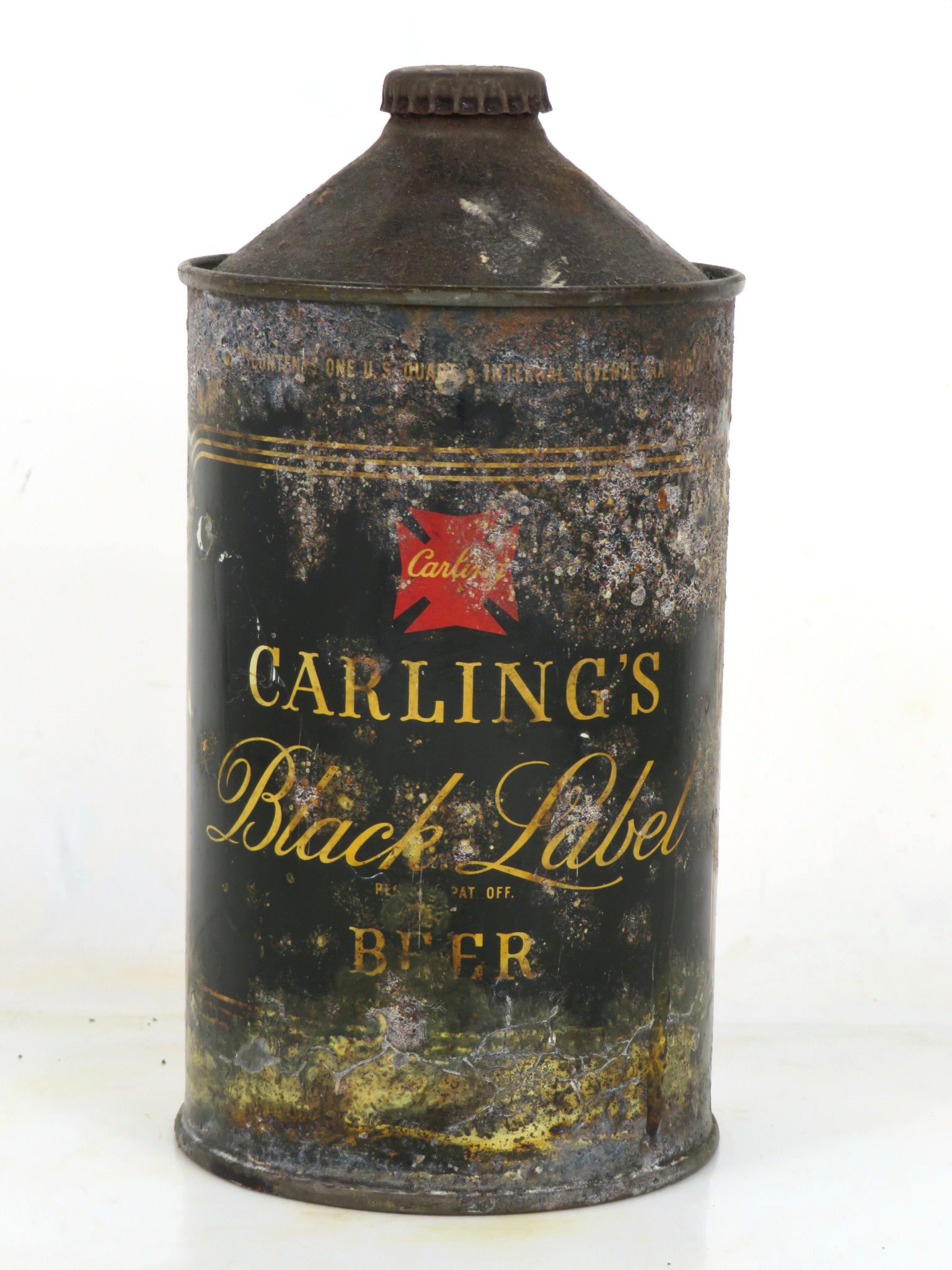 Item #100159 1951 Carling's Black Label Beer Can 205-08