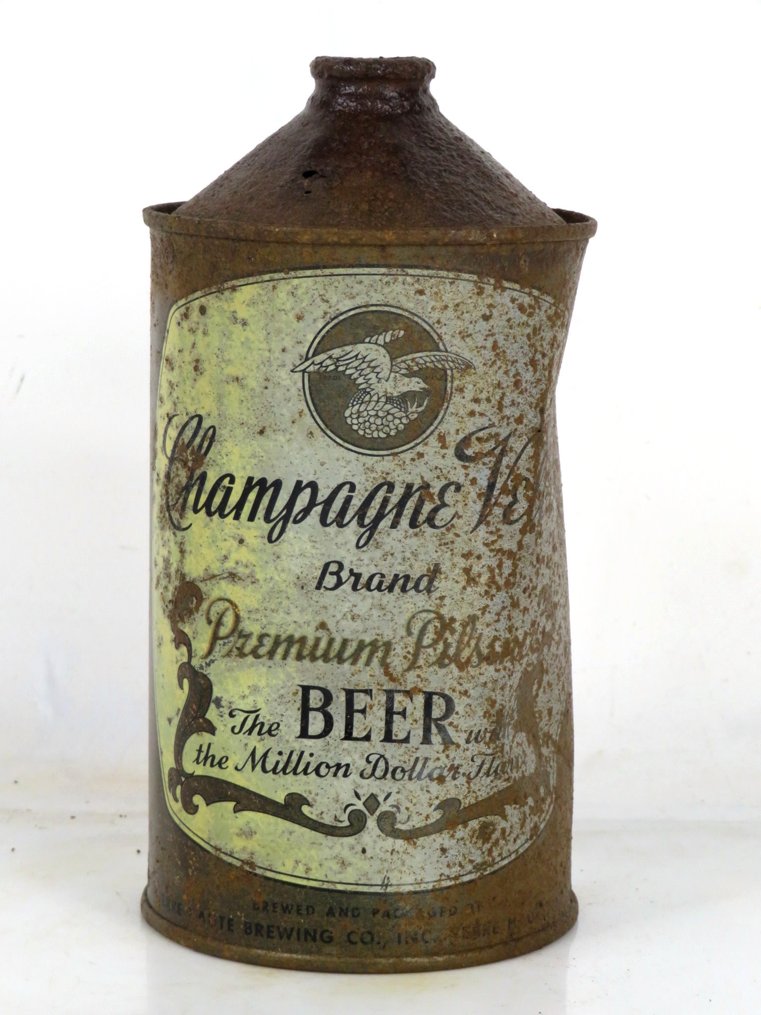 Item #100162 1947 Champagne Velvet Beer Can 205-10