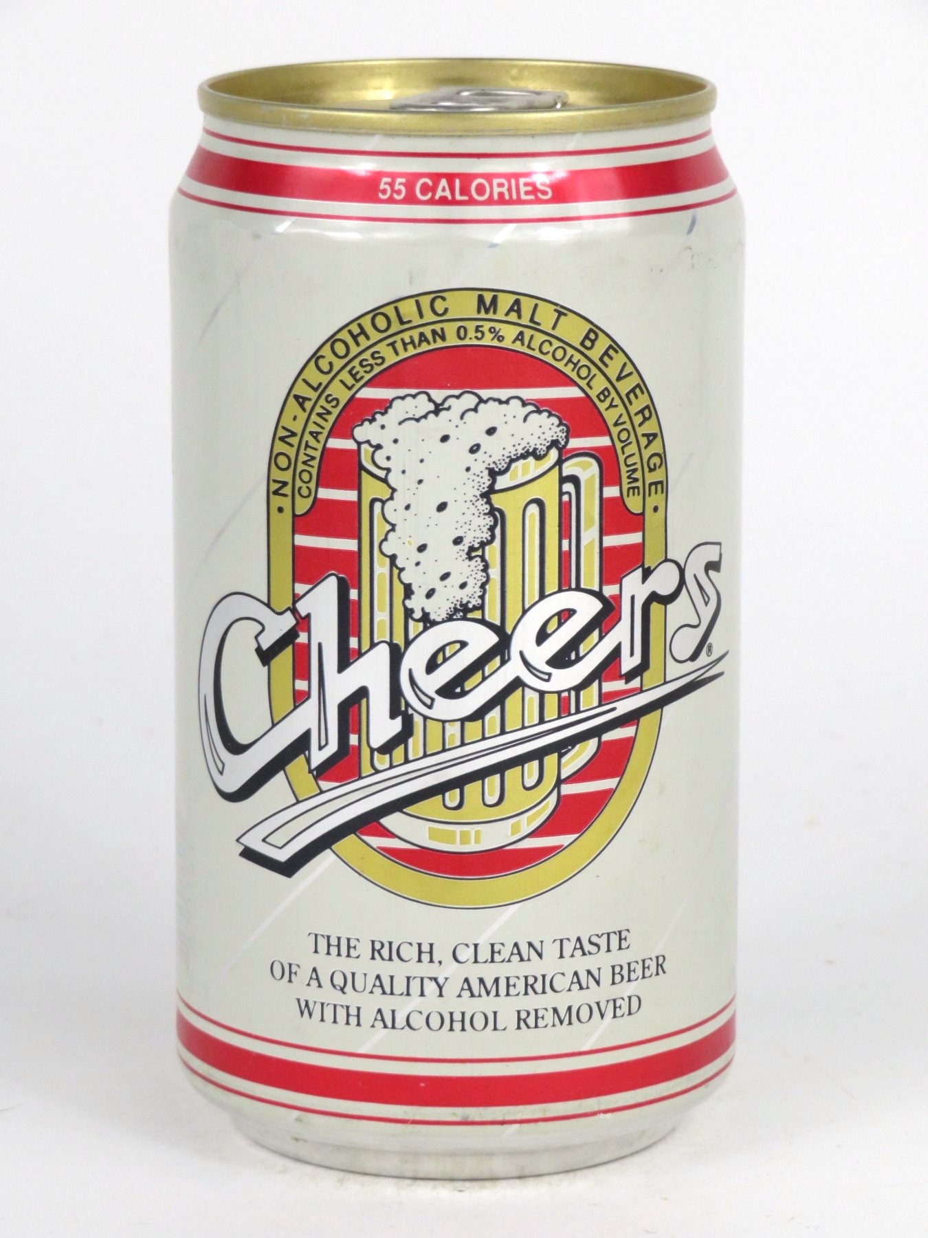 Item #35217 1982 Cheers Non-Alcoholic Malt Beverage Tab Top Can No Ref.