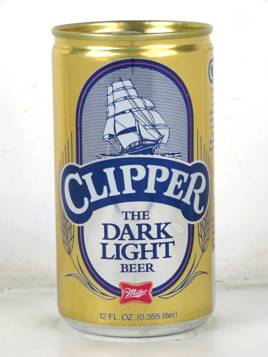 Item #20811 1978 Clipper Dark Light Beer Tab Top Can No Ref.
