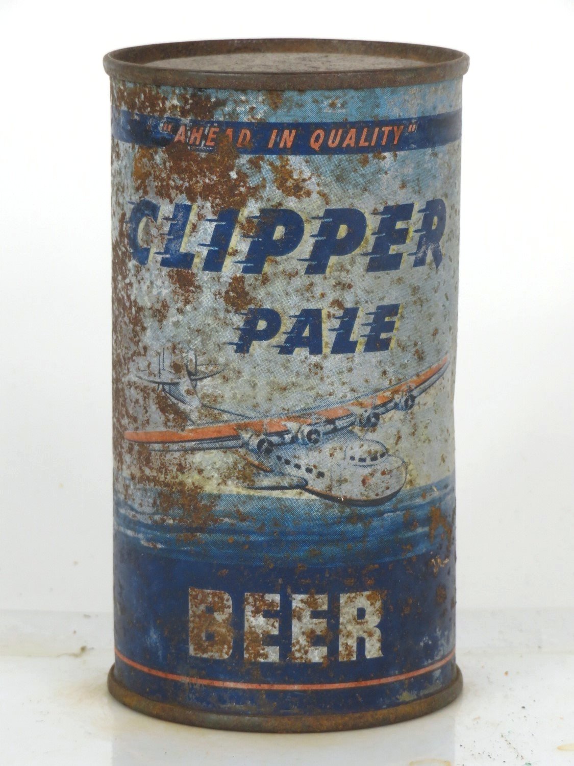 Item #103423 1958 Clipper Pale Beer Flat Top Can 49-33