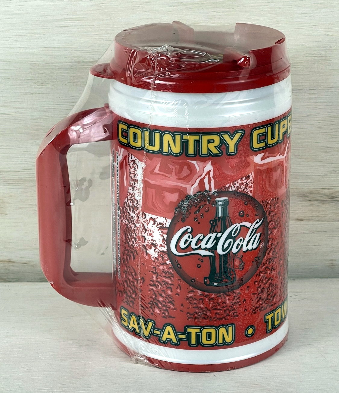 Item #36649 1995 Coca-Cola Coke Country Cupboard Swifty Serv 32oz Mug ...