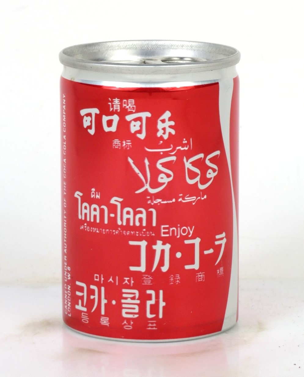 Item #99159 1983 Coca Cola Coke London England 150ml Tab Top Can