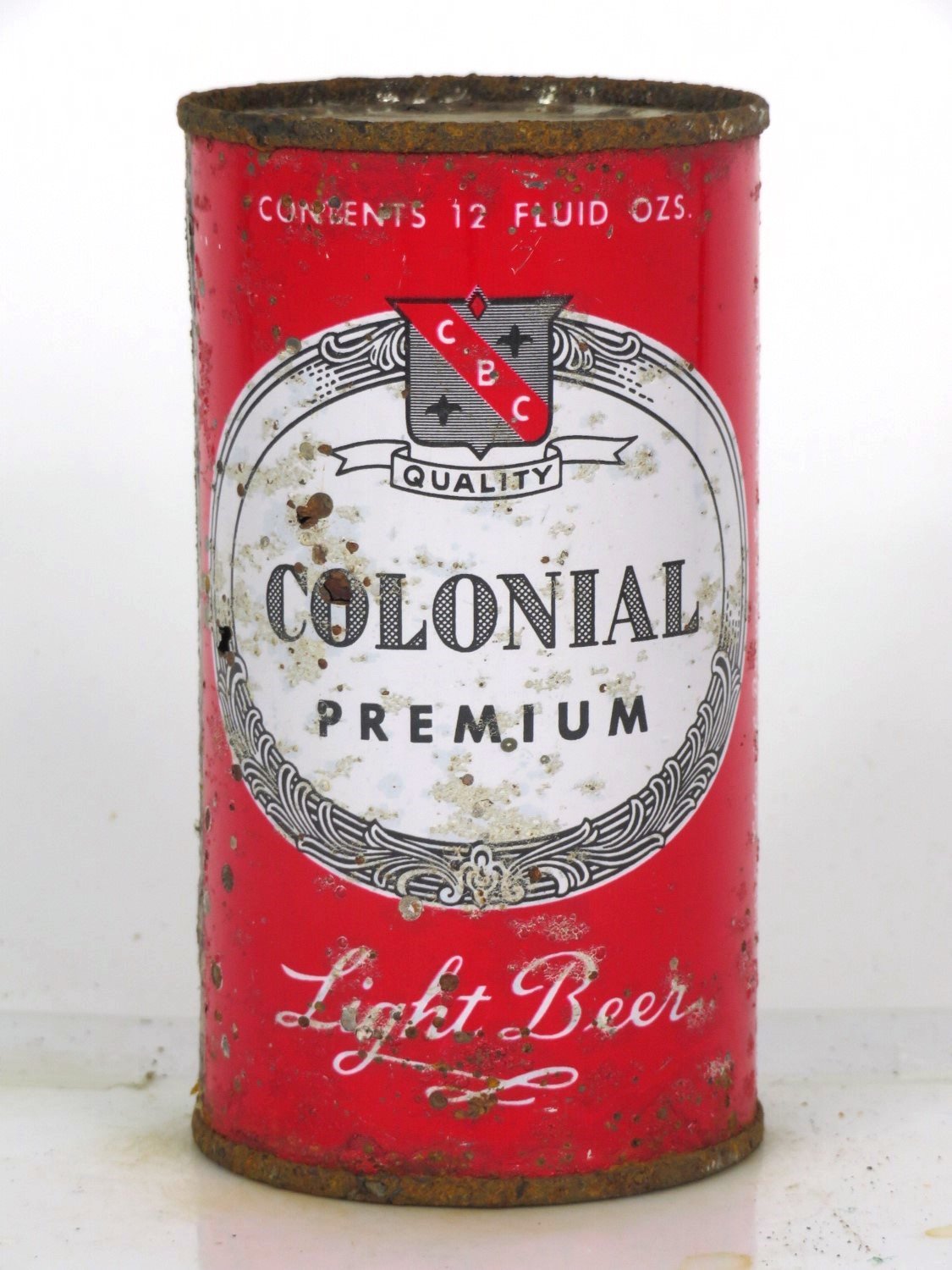 Item #58506 1954 Colonial Premium Light Beer Flat Top Can 50-09.1a