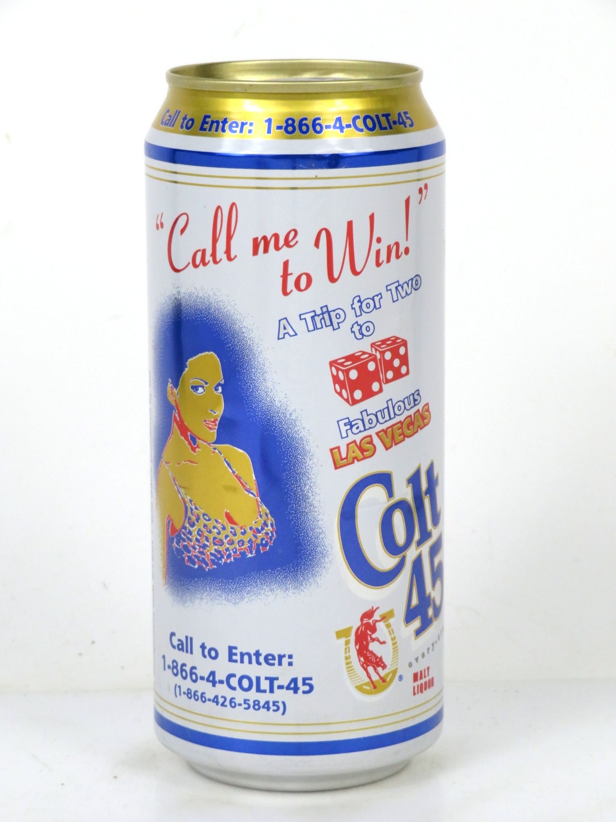 Item #100787 2000 Colt 45 Malt Liquor Las Vegas Vacation Contest Tab ...