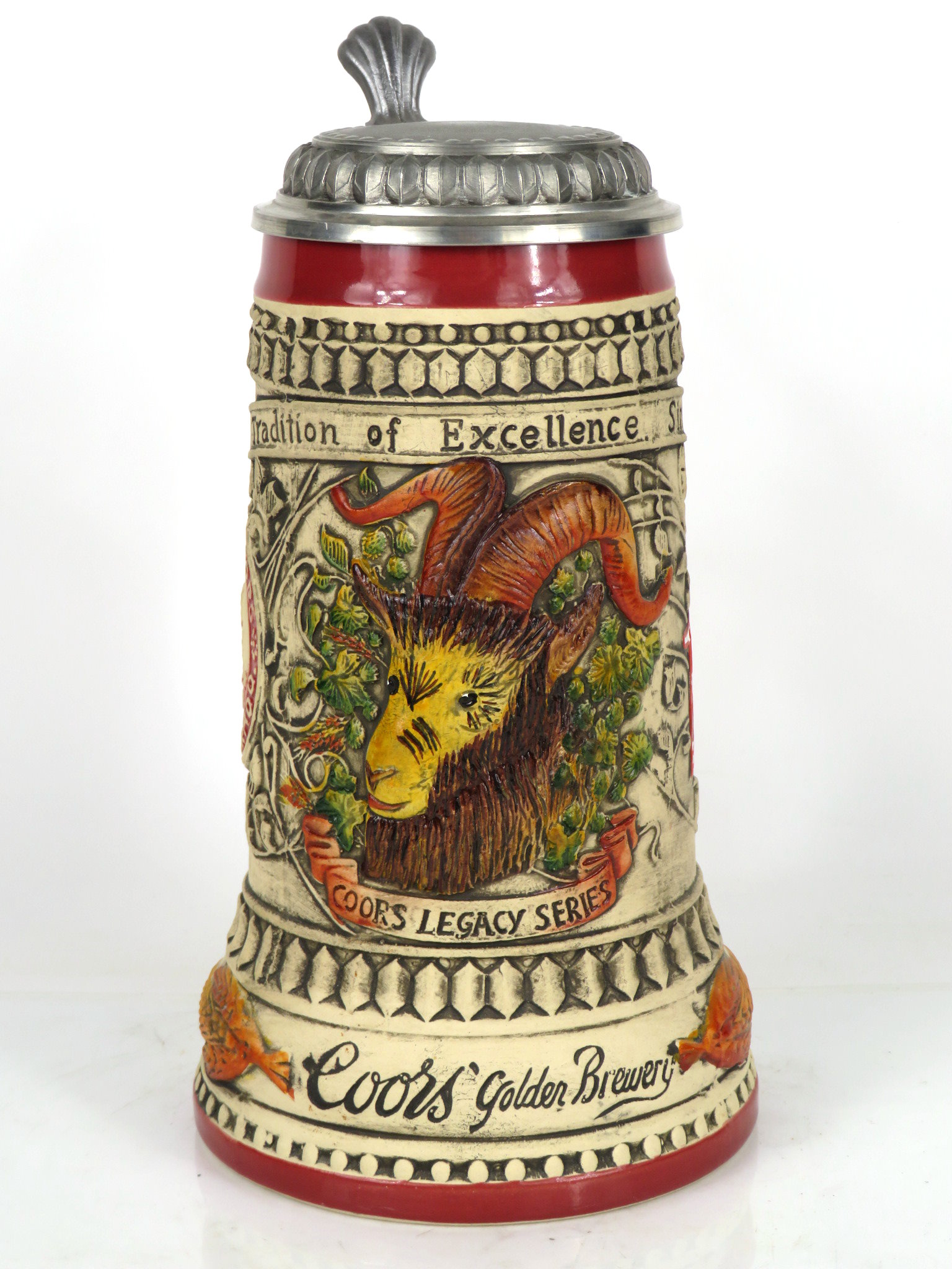 Item #95473 2000 Coors Bock Beer Mugs CRL91
