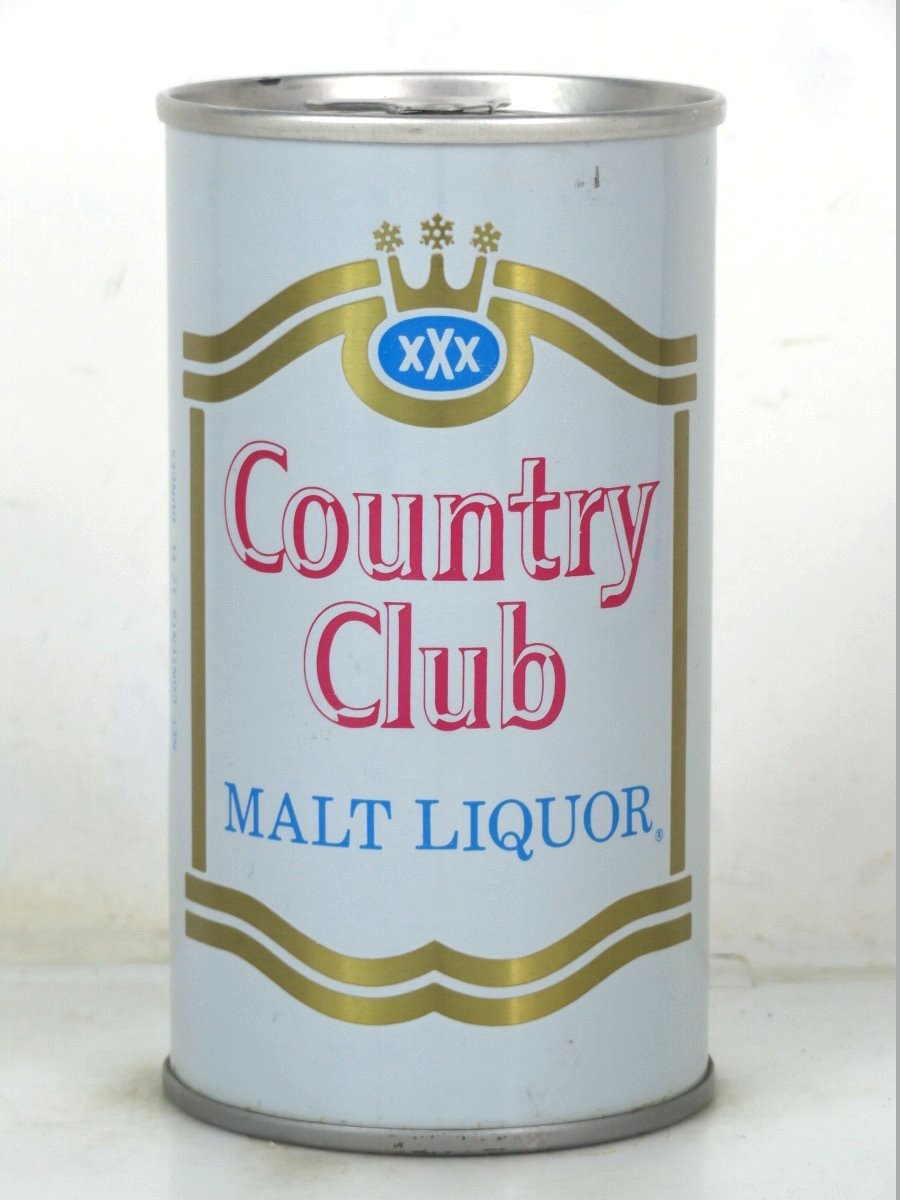Item #28462 1969 Country Club Malt Liquor Tab Top Can T70-07