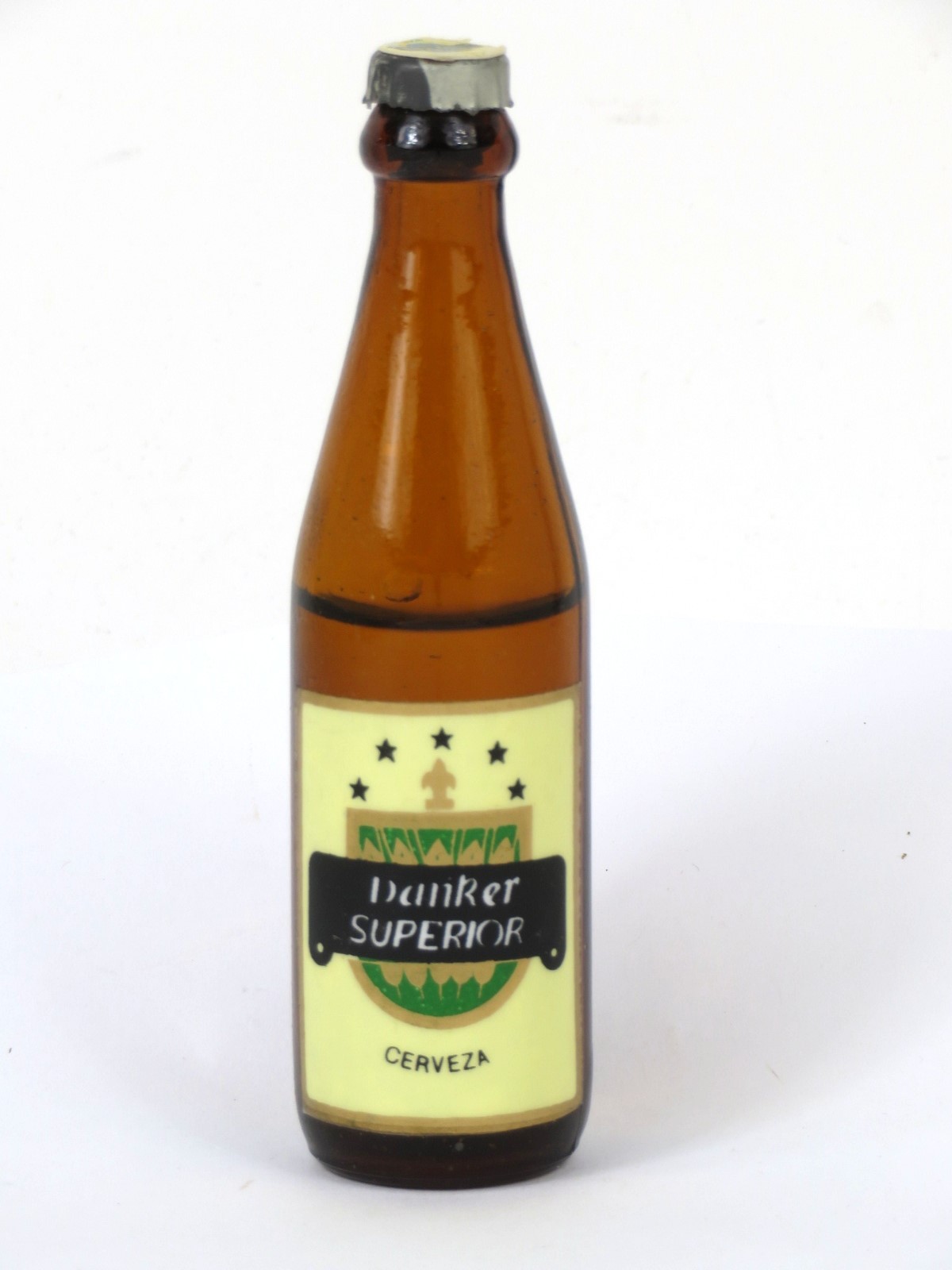 Item #18417 1980 Danker Superior Cerveza Mini Bottle